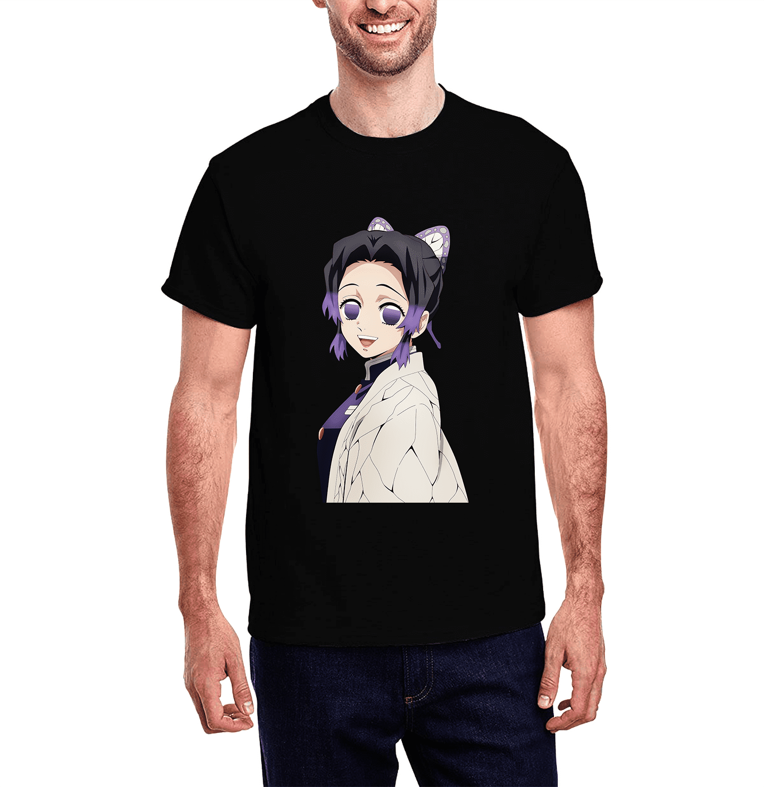 Kimetsu no Yaiba Flower Hashira Kanae Kocho Classic printed T shirt 5 ...