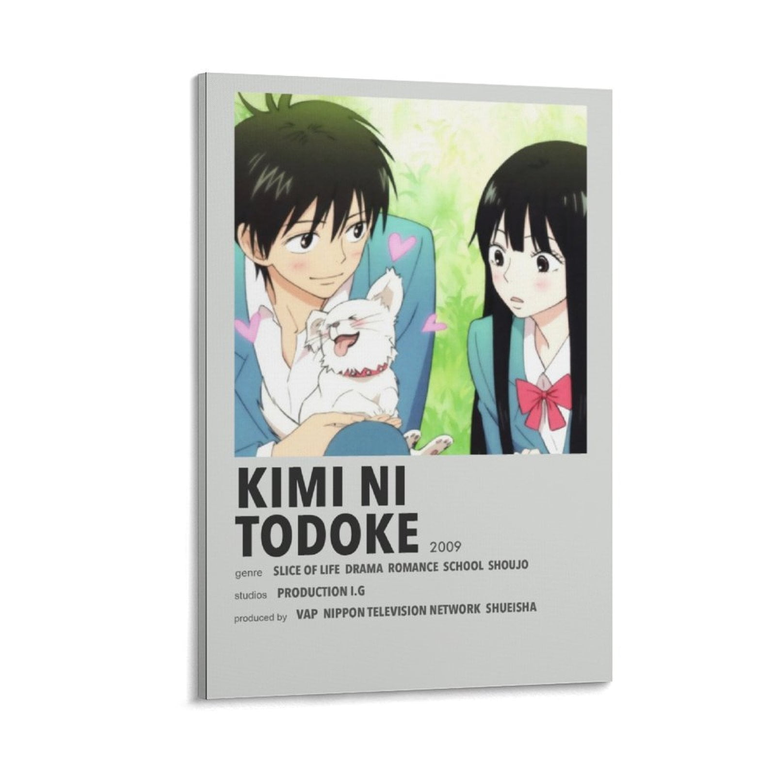 Kimi Ni Todoke Anime Poster (26) Painting On Canvas Wall Art Poster ...