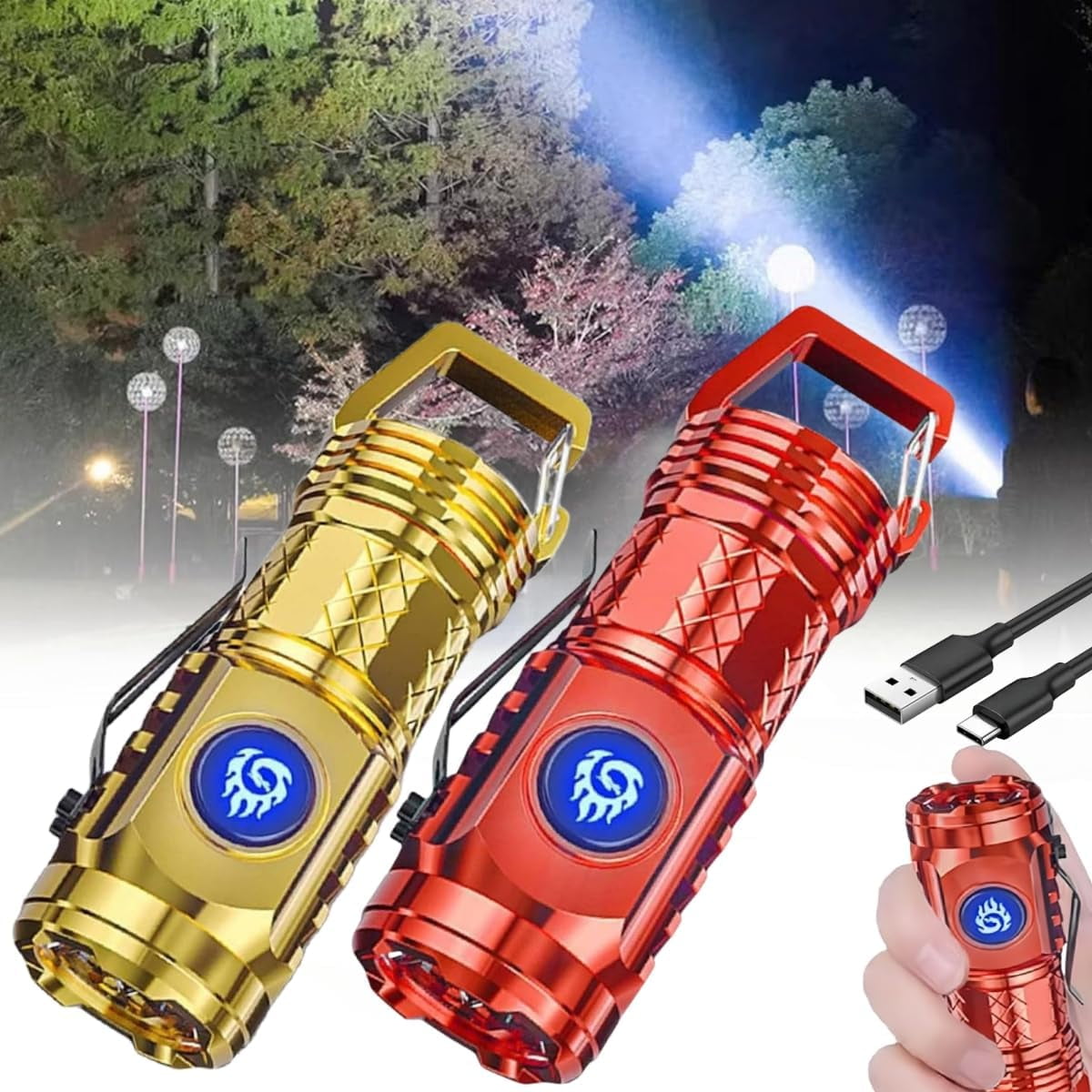 Kimmer Alista Flashlight - Three-Eyed Monster Mini Flash Super Power ...