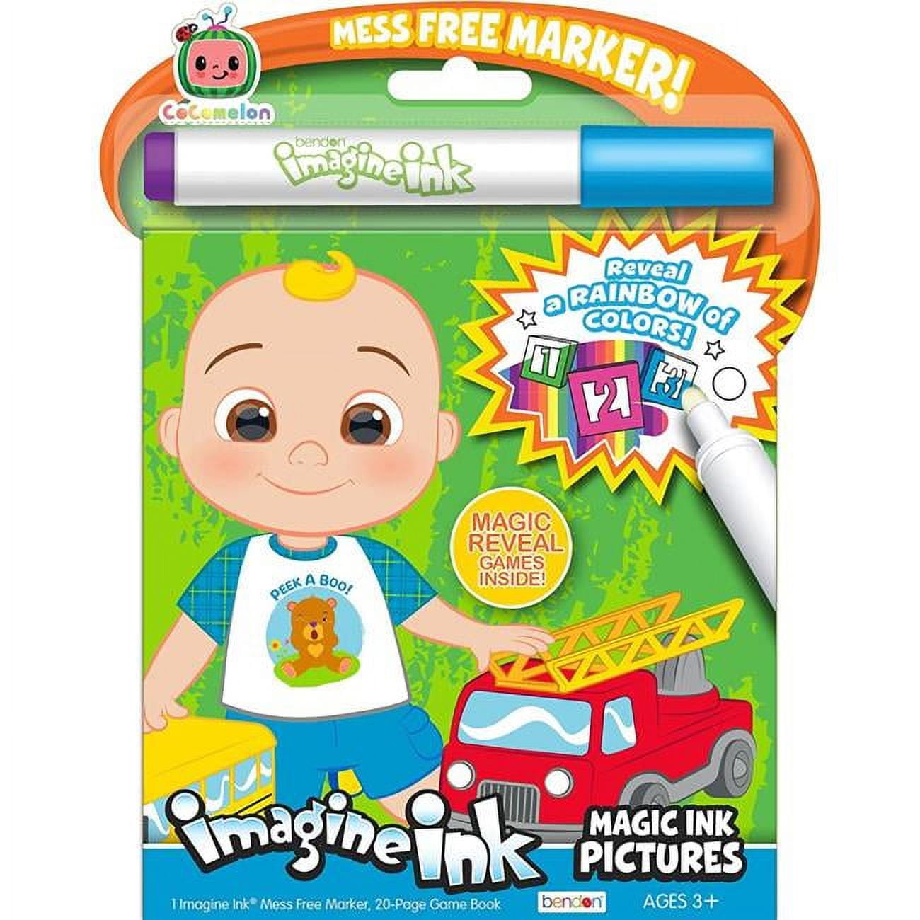 Bendon Imagine Ink Magic Ink Pictures, Cocomelon - Walmart.com