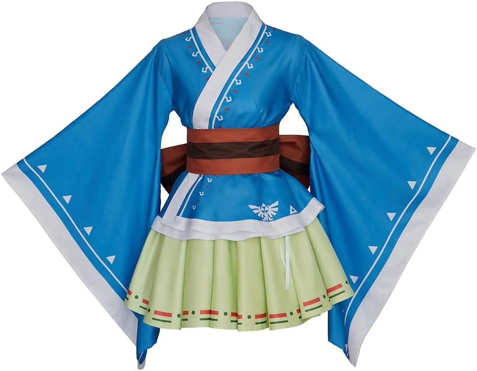 Kimono Female Dress Robe Game Anime Lolita Kimono Dresses - Walmart.com