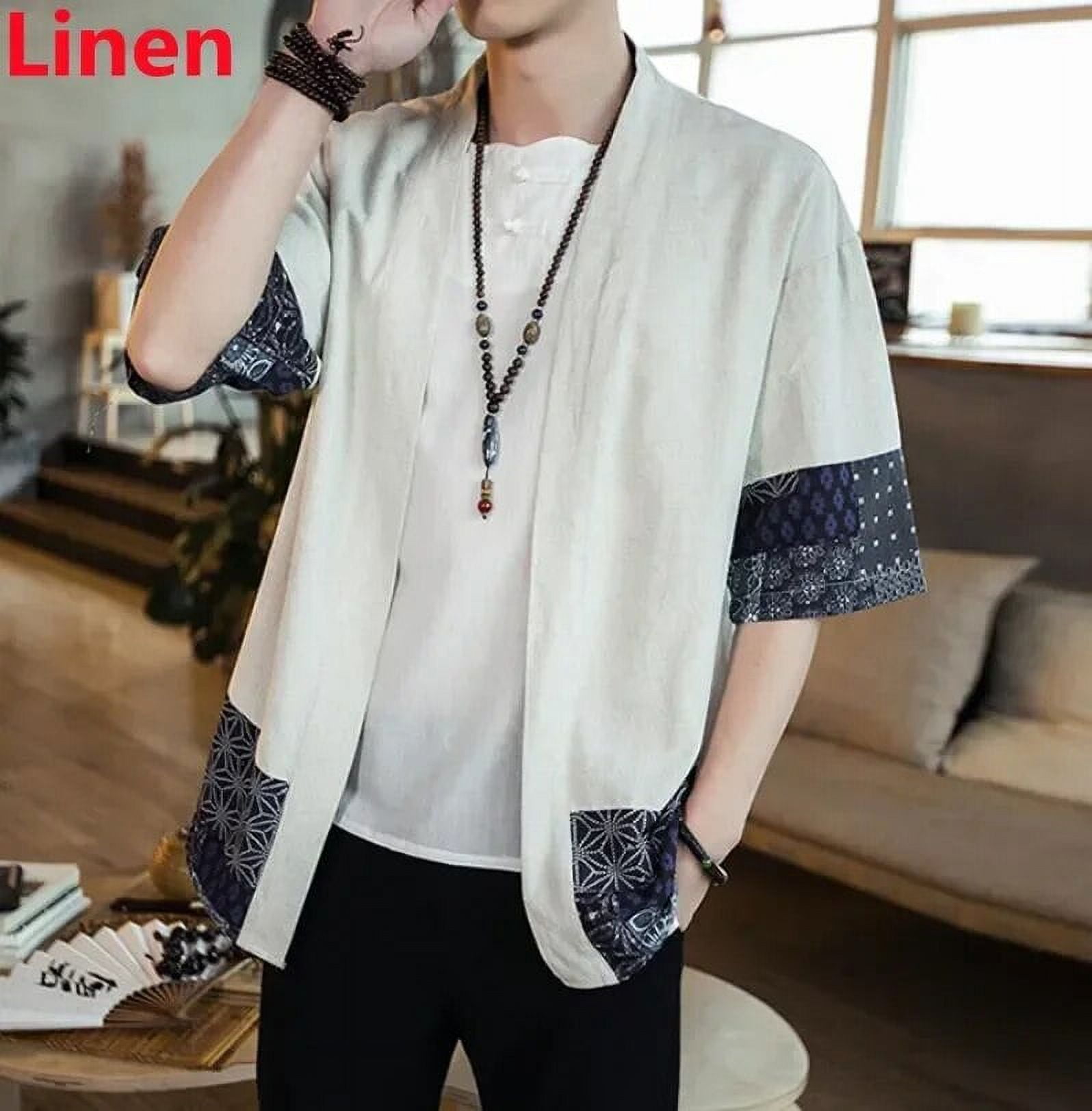 Kimono Japanese Costume Men Coat Harajuku Style Tops Japan Haori ... Kimono Japanese Costume Men Coat Harajuku Style Tops Japan Haori ...