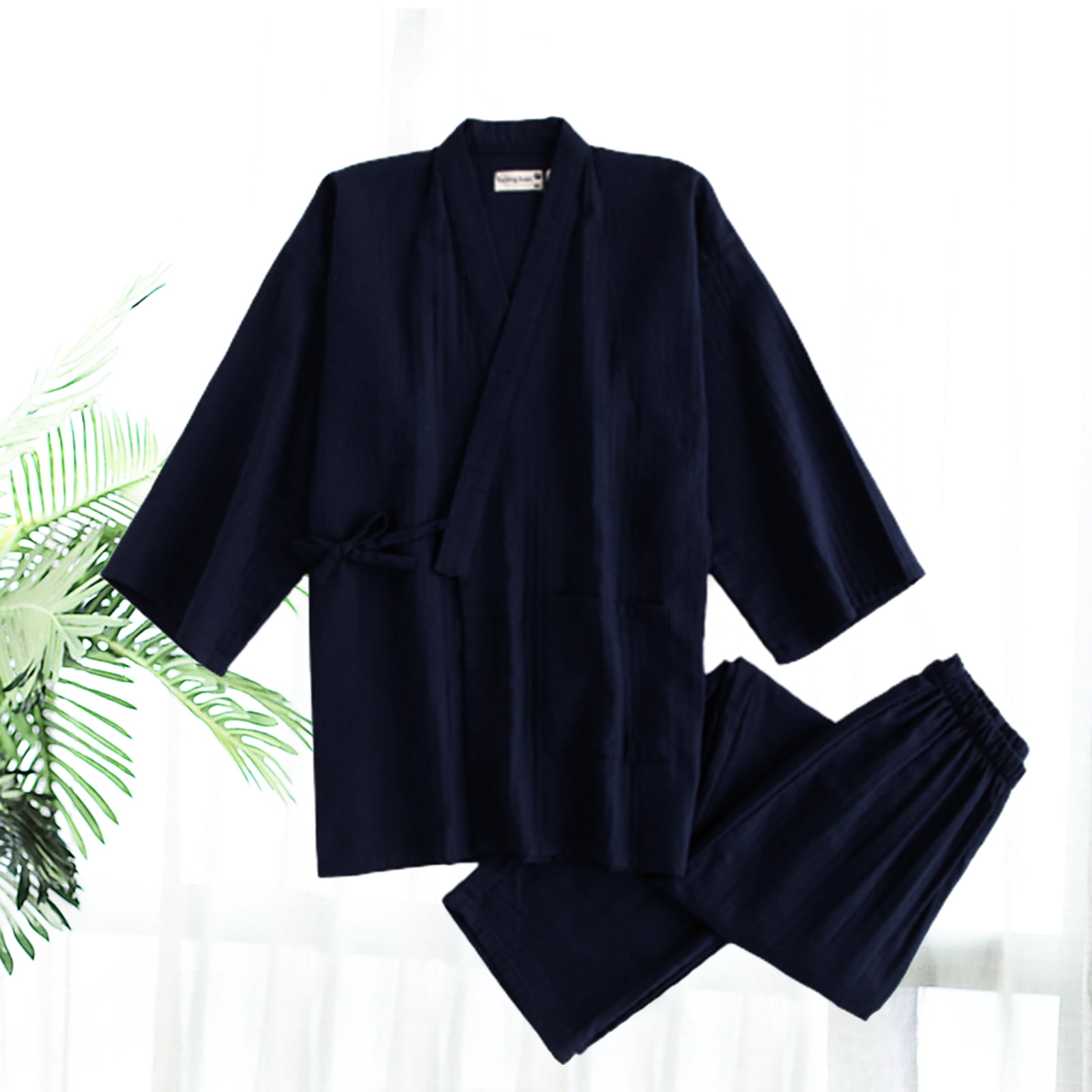 Kimono Pajamas Double Gauze High Elasticity Men Exquisite Kimono ...