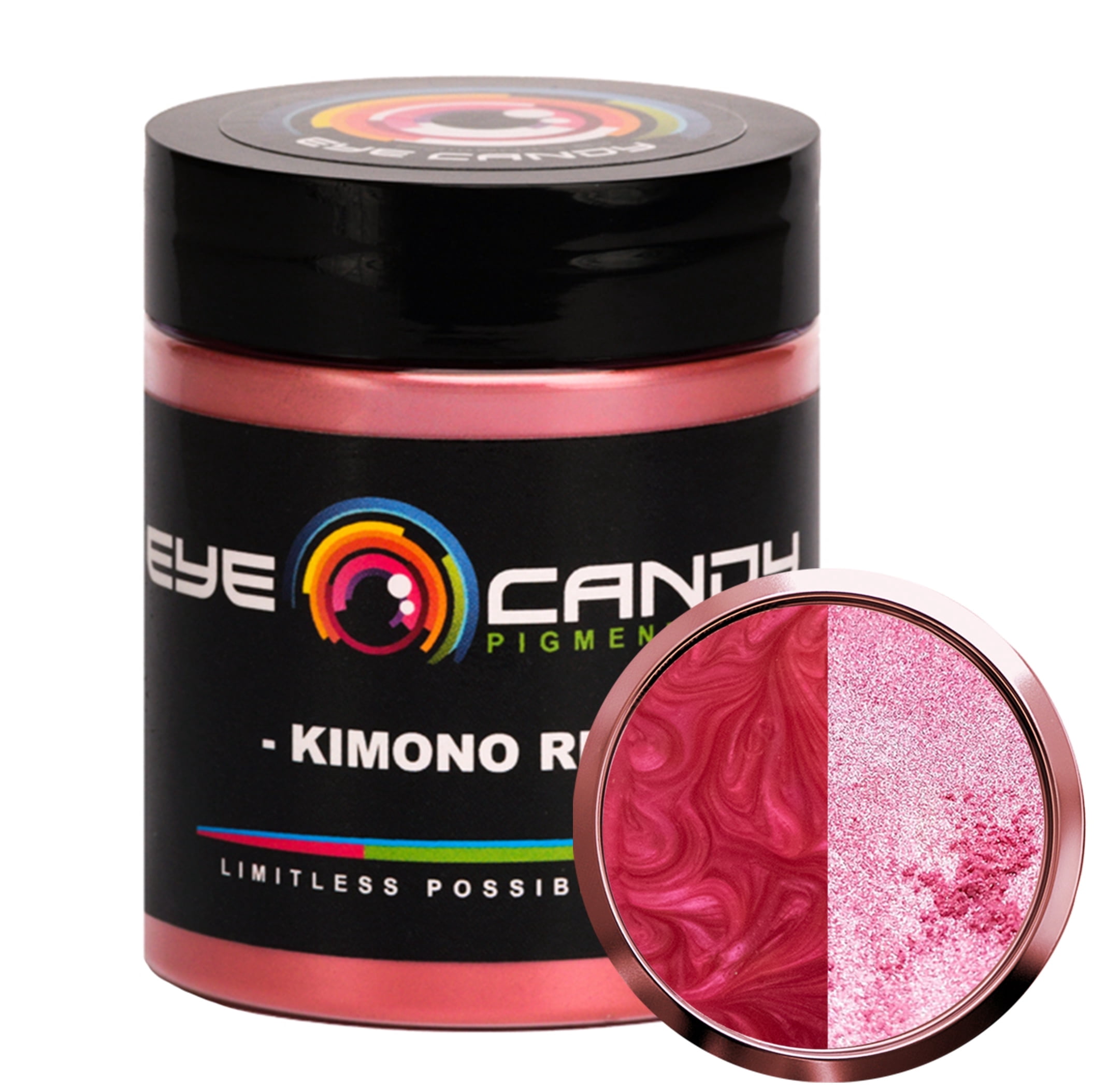 Kimono Red Mica Powder Pigment (25g) for DIY Crafts: Woodworking, Resin ...