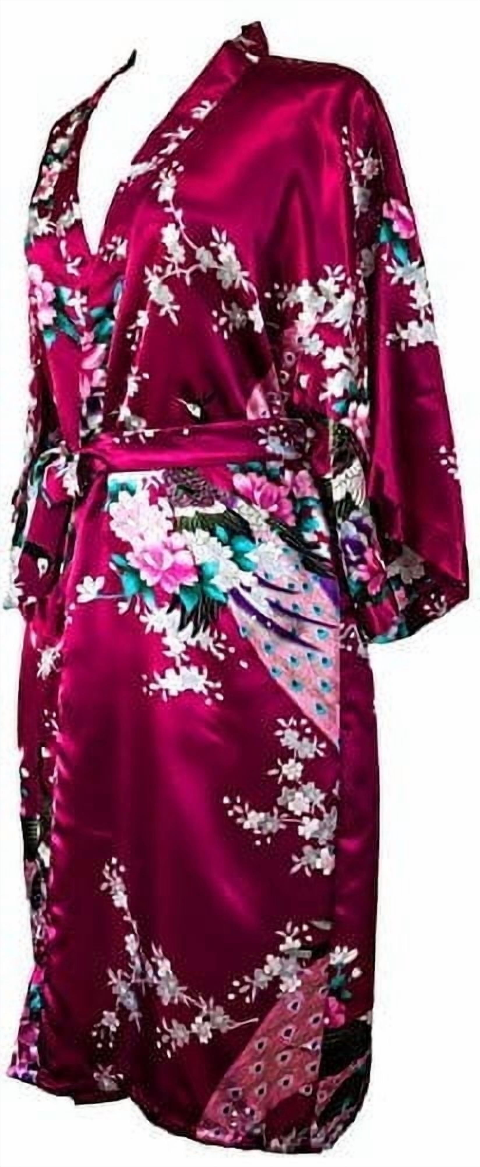 CCcollections Long Kimono Robe for Women, Good Quality Lightweight ...