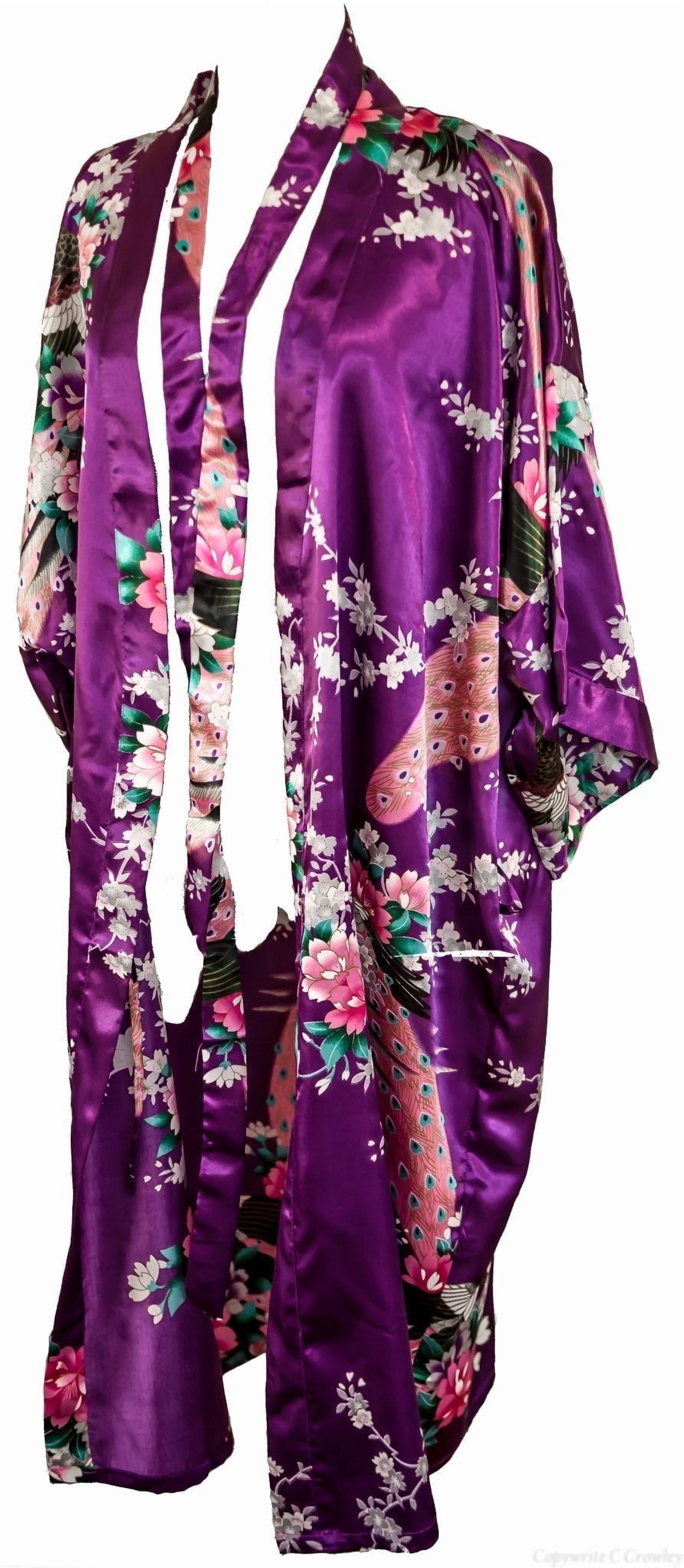 CCcollections Long Kimono Robe for Women, Good Quality Lightweight ...