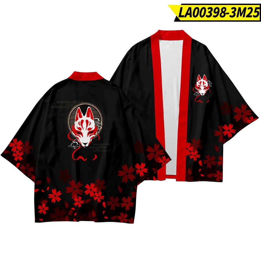 Kimono men's and women's 2021 Japanese traditional kimono cardigan neon ...