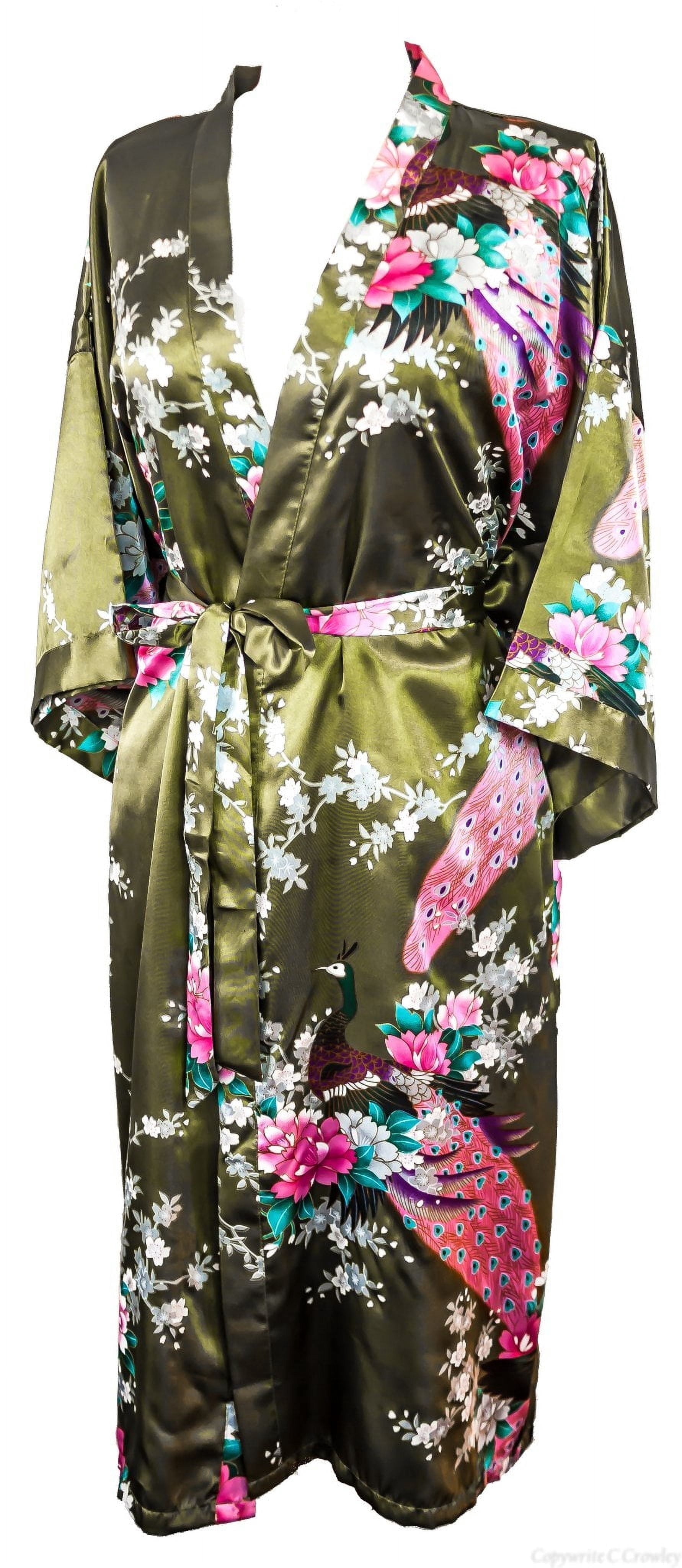 CCcollections Long Kimono Robe for Women, Good Quality Lightweight ...