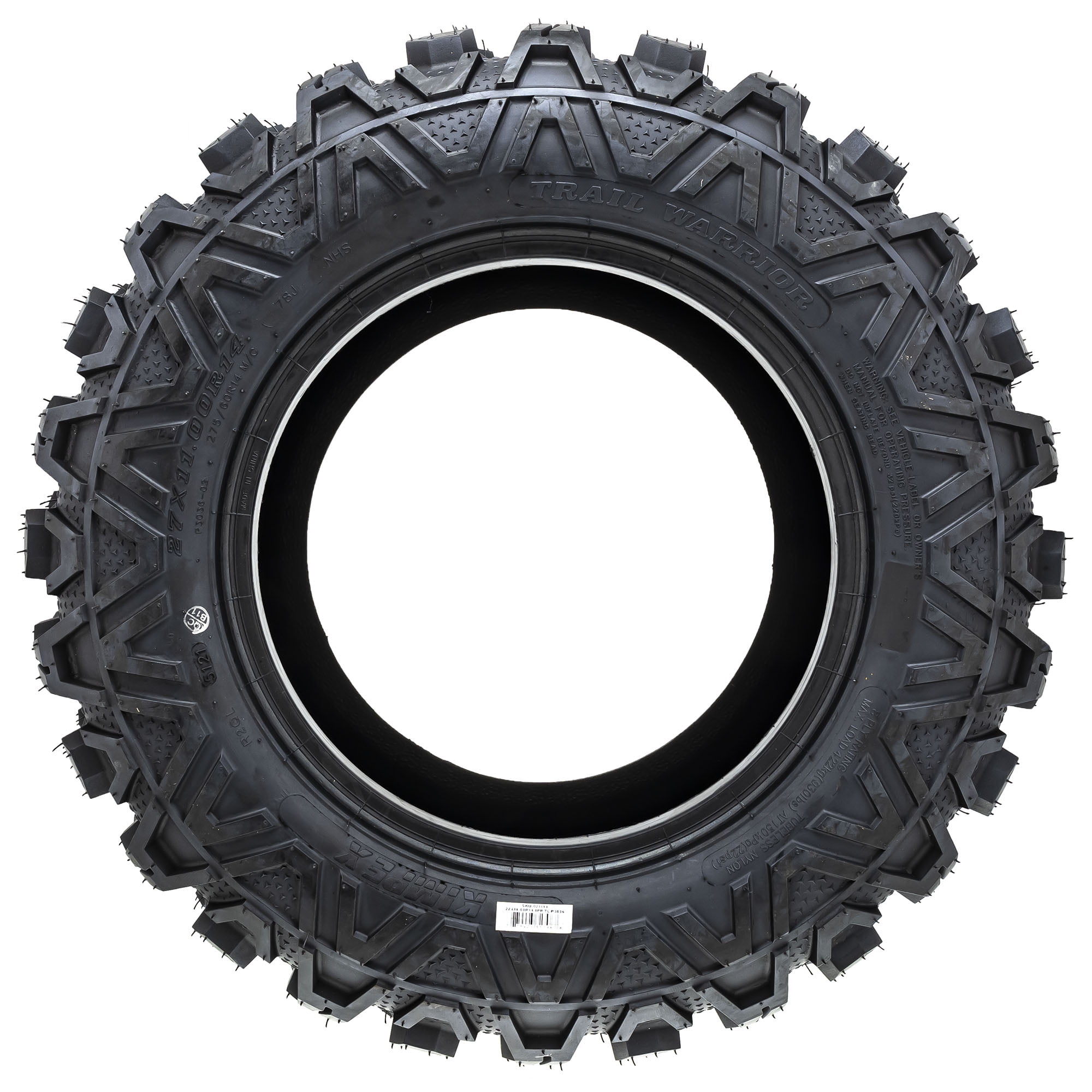 Kimpex 021114 Rear Trail Warrior Tire Radial 27X11.00R-14 Alterra ...