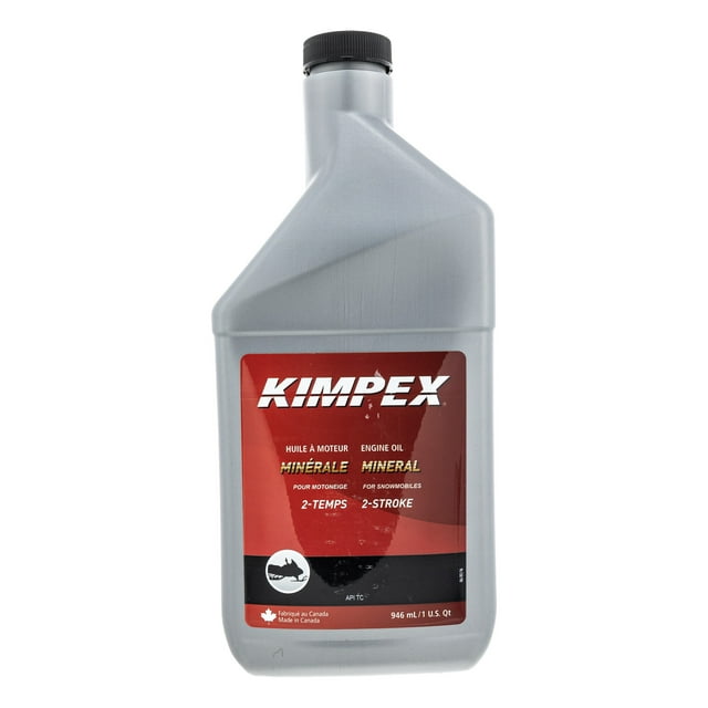 Kimpex 260600 Mineral Engine Oil - Snowmobile 2T 946 Miles - Walmart.com