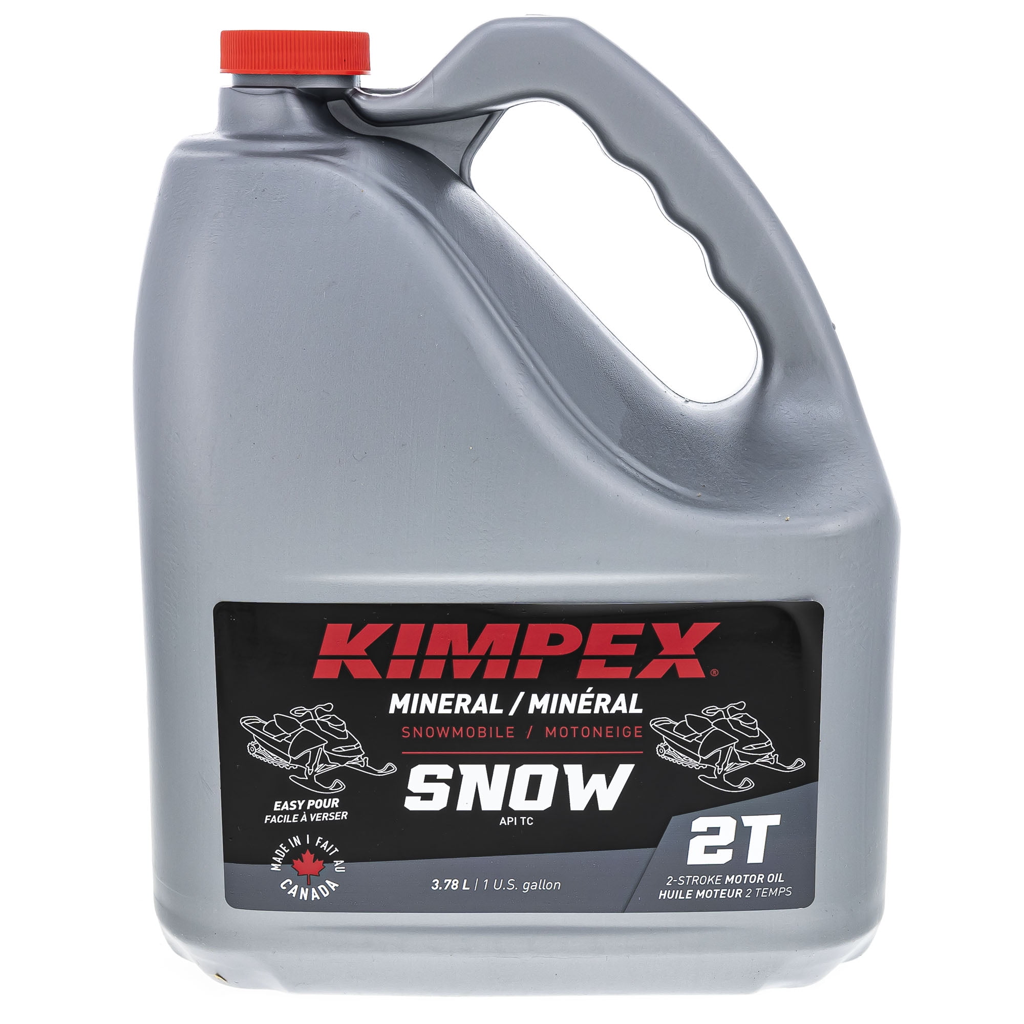 Kimpex 260601 Snowmobile 2 Stroke Mineral Engine Oil Snow 2T 3.78L ...