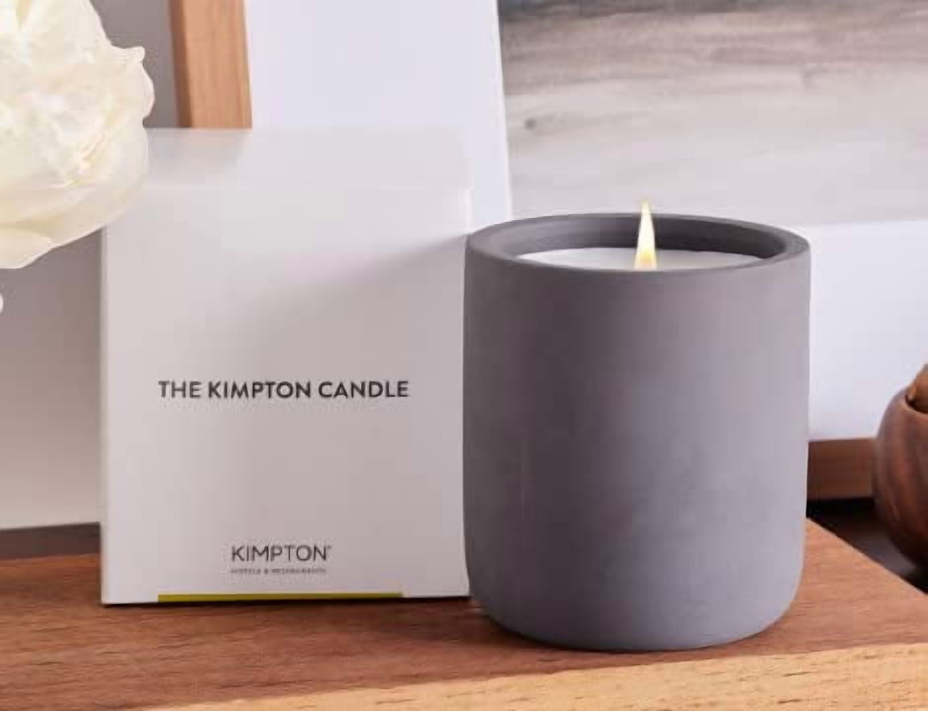 Kimpton Hotel Candle - with Notes of Citrus, Green Tea, and Musk - Soy ...
