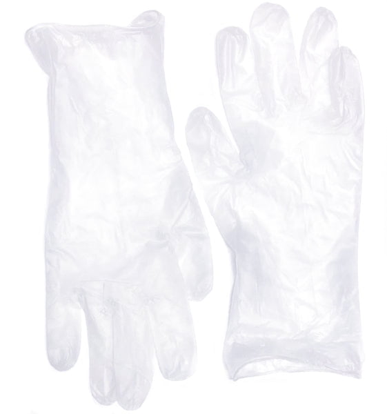 Kimtech Clear G5 Vinyl Co-Polymer Gloves - Medium (100 Pack) Latex Free ...