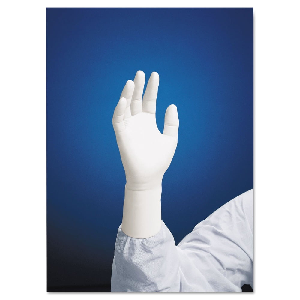 Kimtech KCC 56883 305 mm G5 Powder-Free Nitrile Gloves - Large, White (1000/Carton) - Walmart.com
