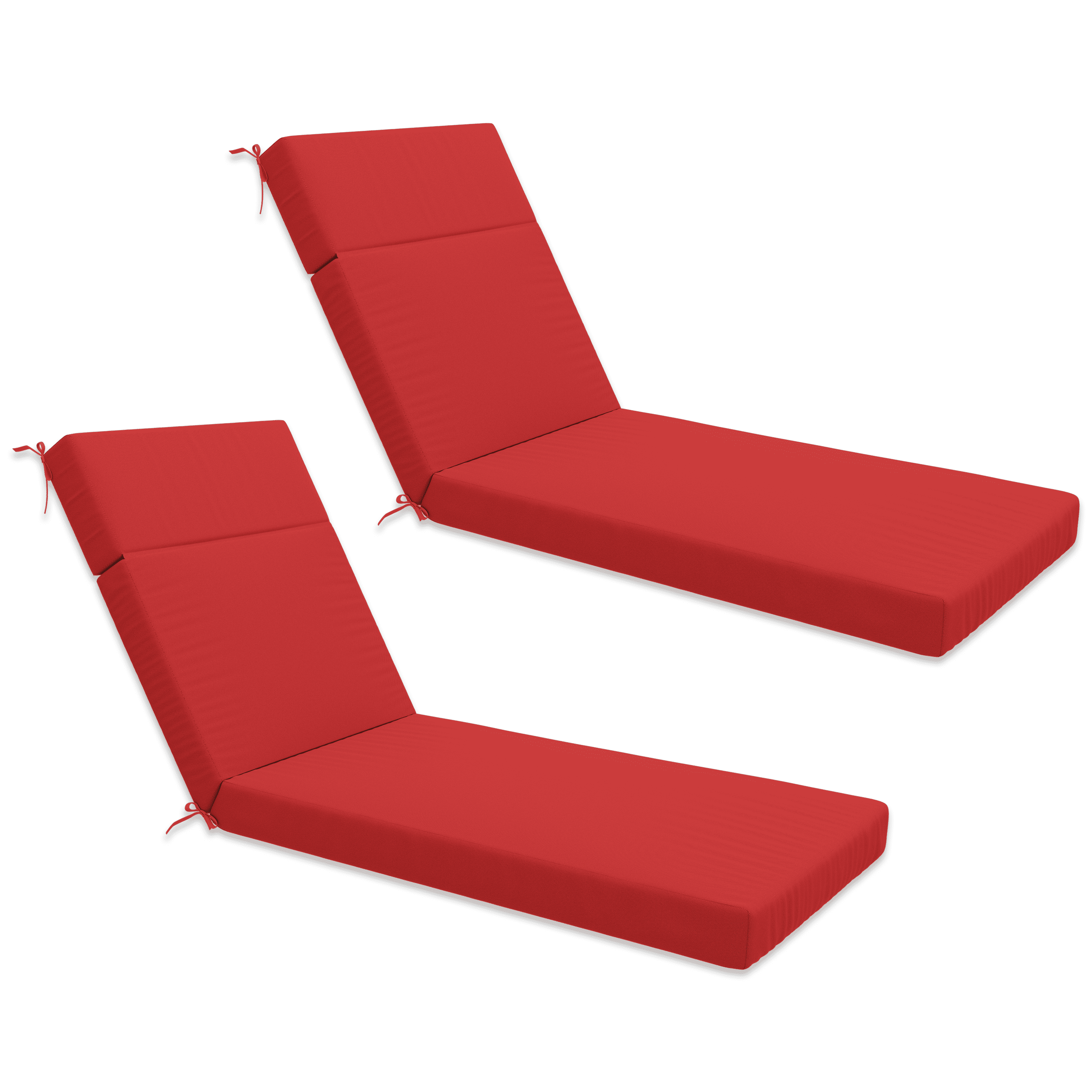 Kimunuk Outdoor Chaise Lounge Cushions set of 2, 72" x 21" x 4 ...