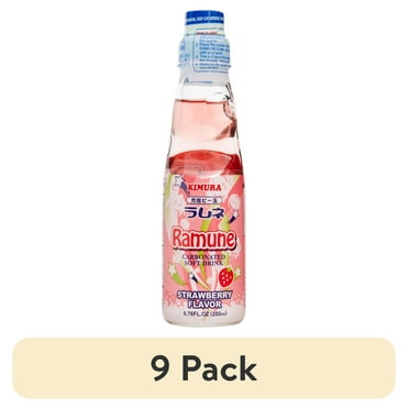 Shirakiku Original & Melon Flavored Ramune Japanese Soda Variety Pack ...