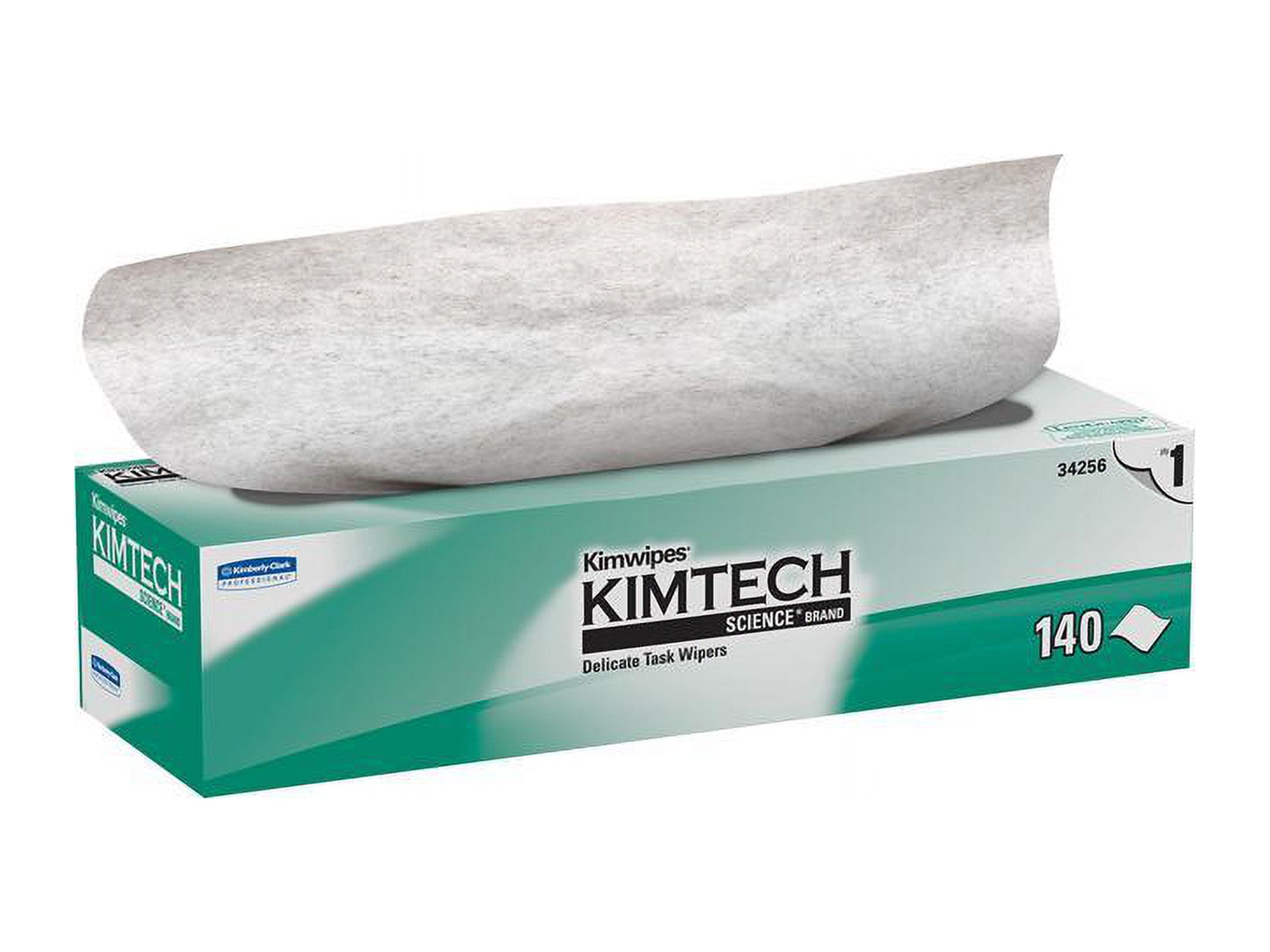 Kimtech* KIMWIPES Tissue 14 7/10 x 16 3/5 140/Box 15 Boxes/Carton ...
