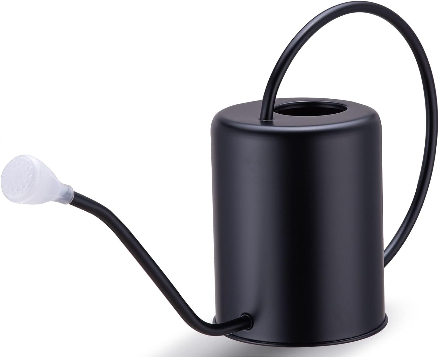 Kimzda Stainless Steel Black Colored Watering Can 1/2 Gallon 68oz Long ...
