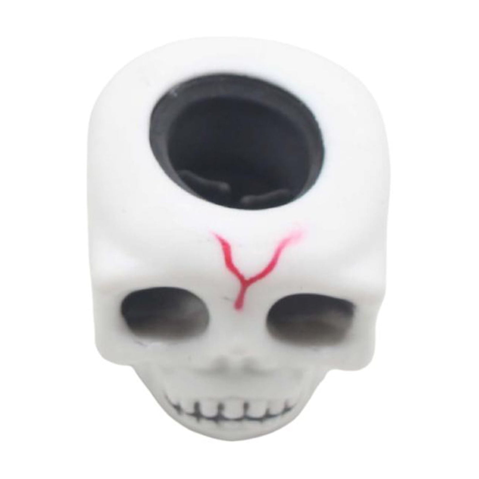 Kinaerty 1/4/8/16Pcs Skull Squishy Toy Halloween Stretchy Skeleton Bat ...