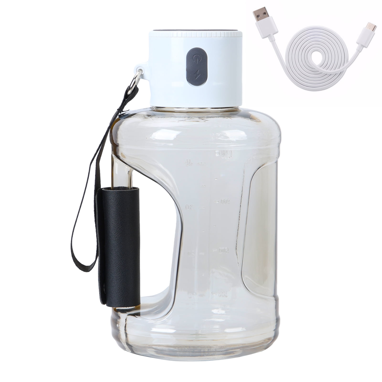 Kinaerty 1 Set 1500ML Hydrogen Water Bottle Portable USB Charging ...