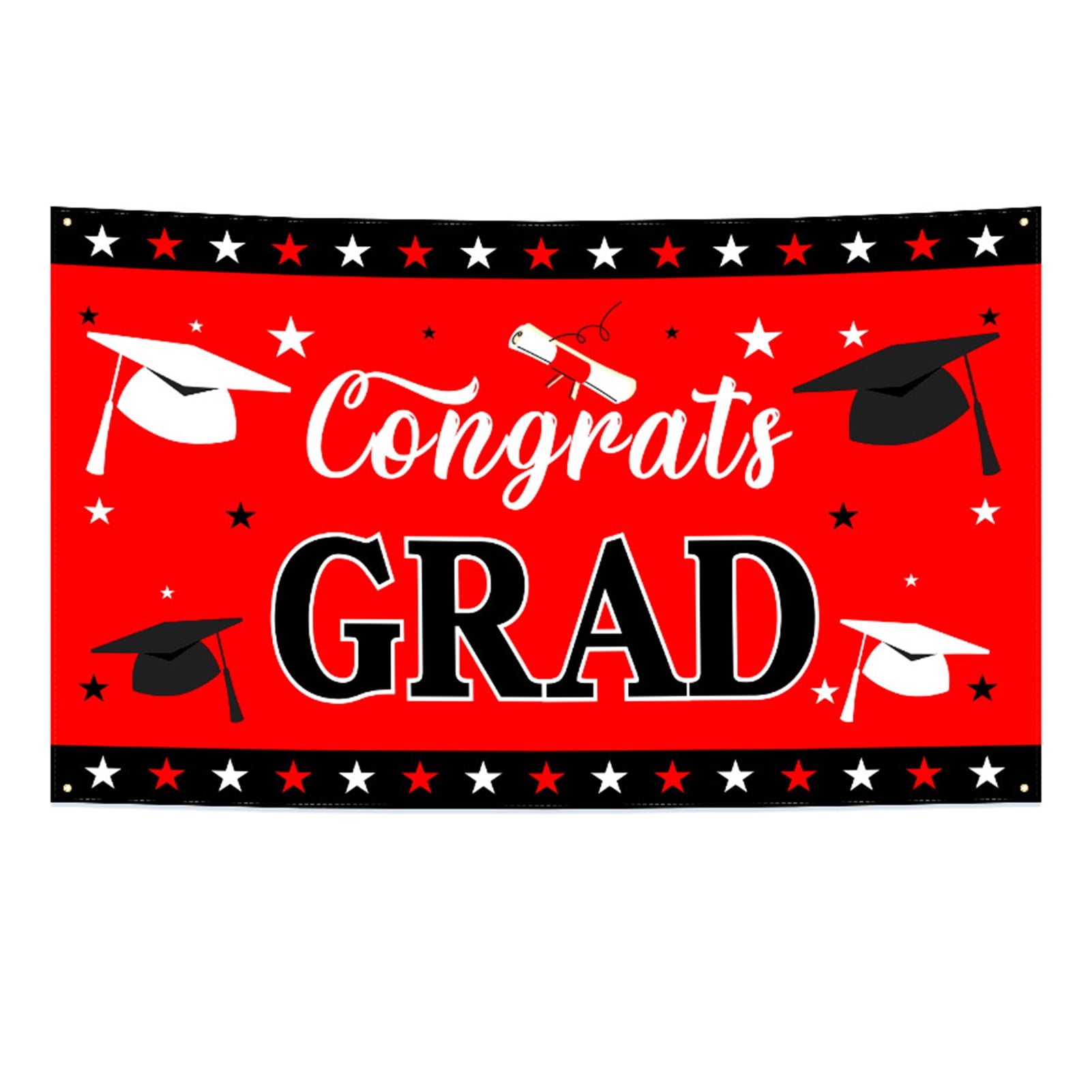 Kinaerty 2024 Happy Graduation Banner Backdrop Graduation Season ...