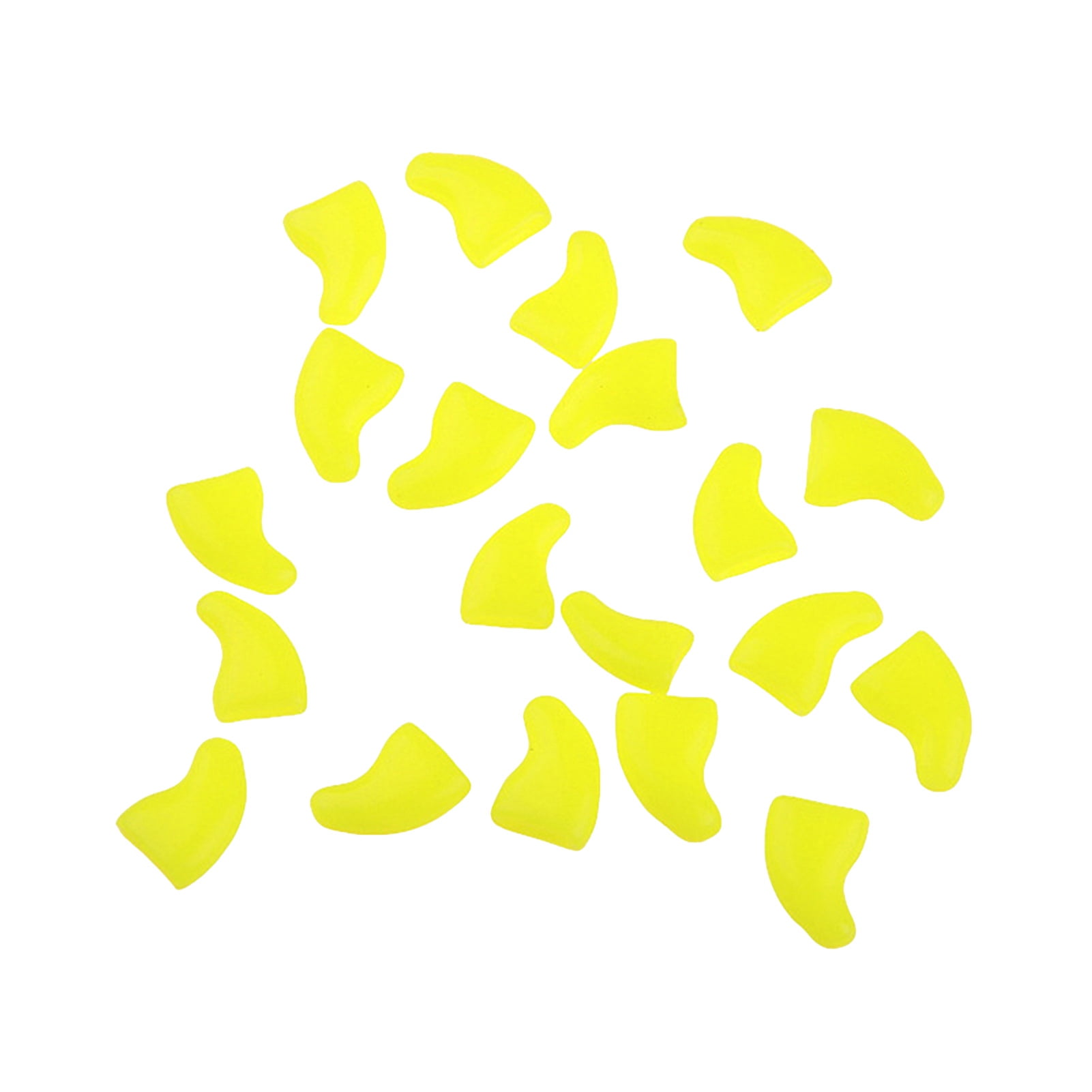 Kinaerty 20Pcs Pet Nail Caps with Adhesive Fashionable Pet Claw Covers ...