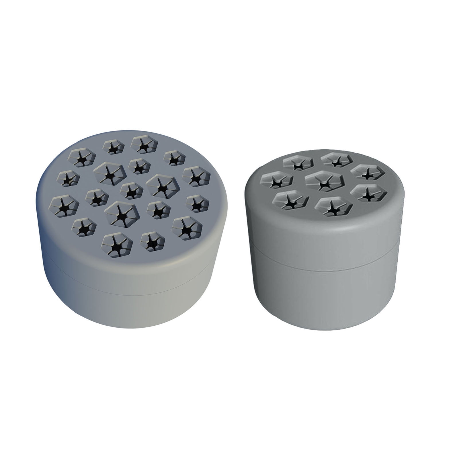 Kinaerty 2Pcs Silicone Spiral Stem Holder Vase Insert Flower Arranger ...