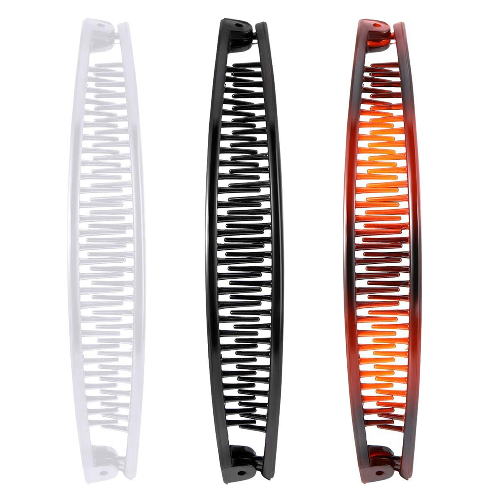 Kinaerty 3/6 Pieces Banana Clip Women Classic Hair Comb Set with ...