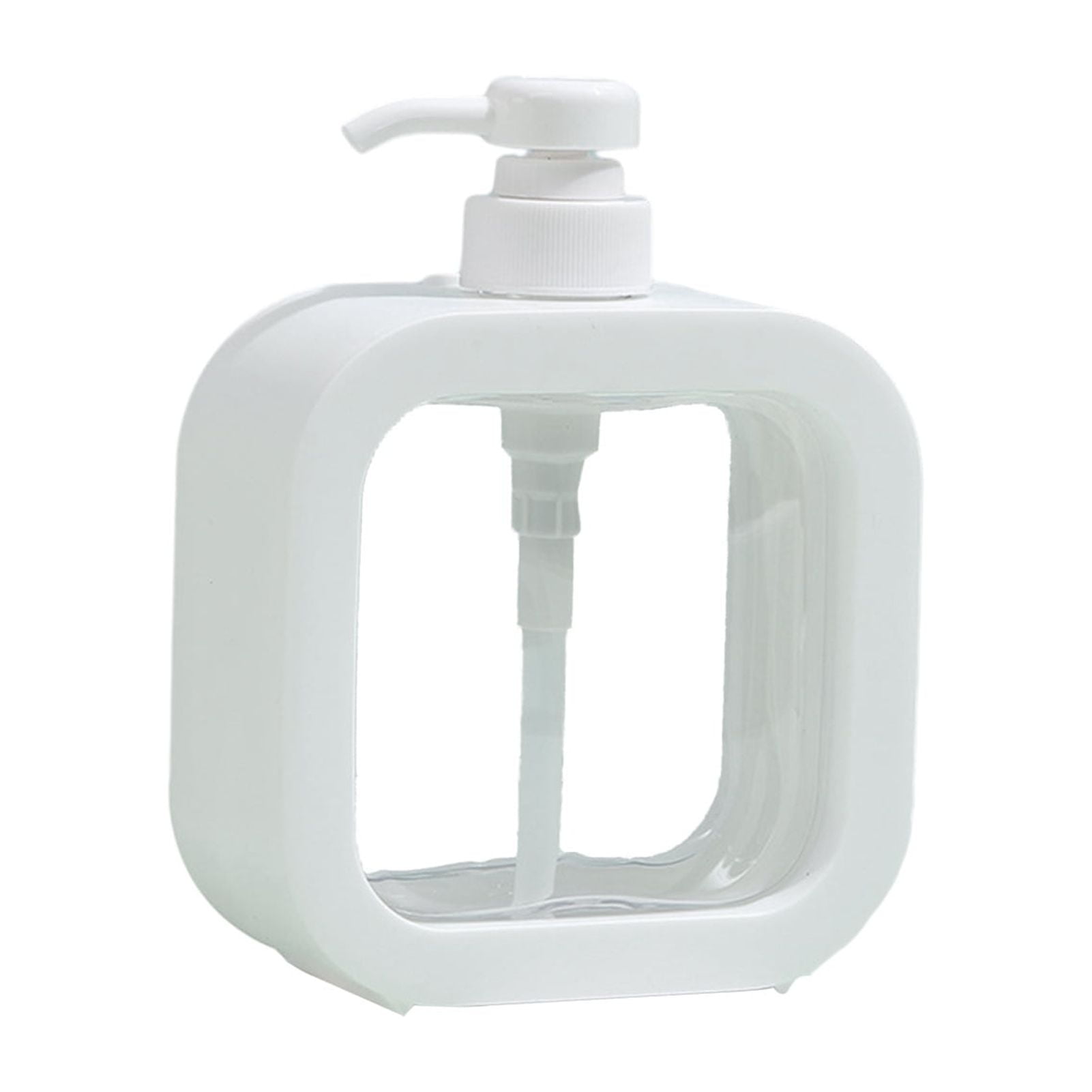 Kinaerty 300ML/500ML Clear Plastic Lotion Dispenser Bottle Durable ...