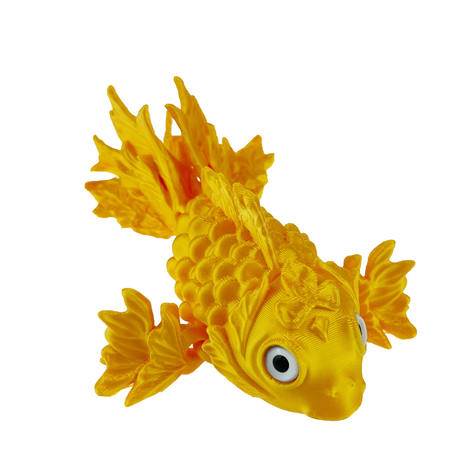Kinaerty 3D Printed Fish Action Figure Multi-jointed Movable Colorful ...