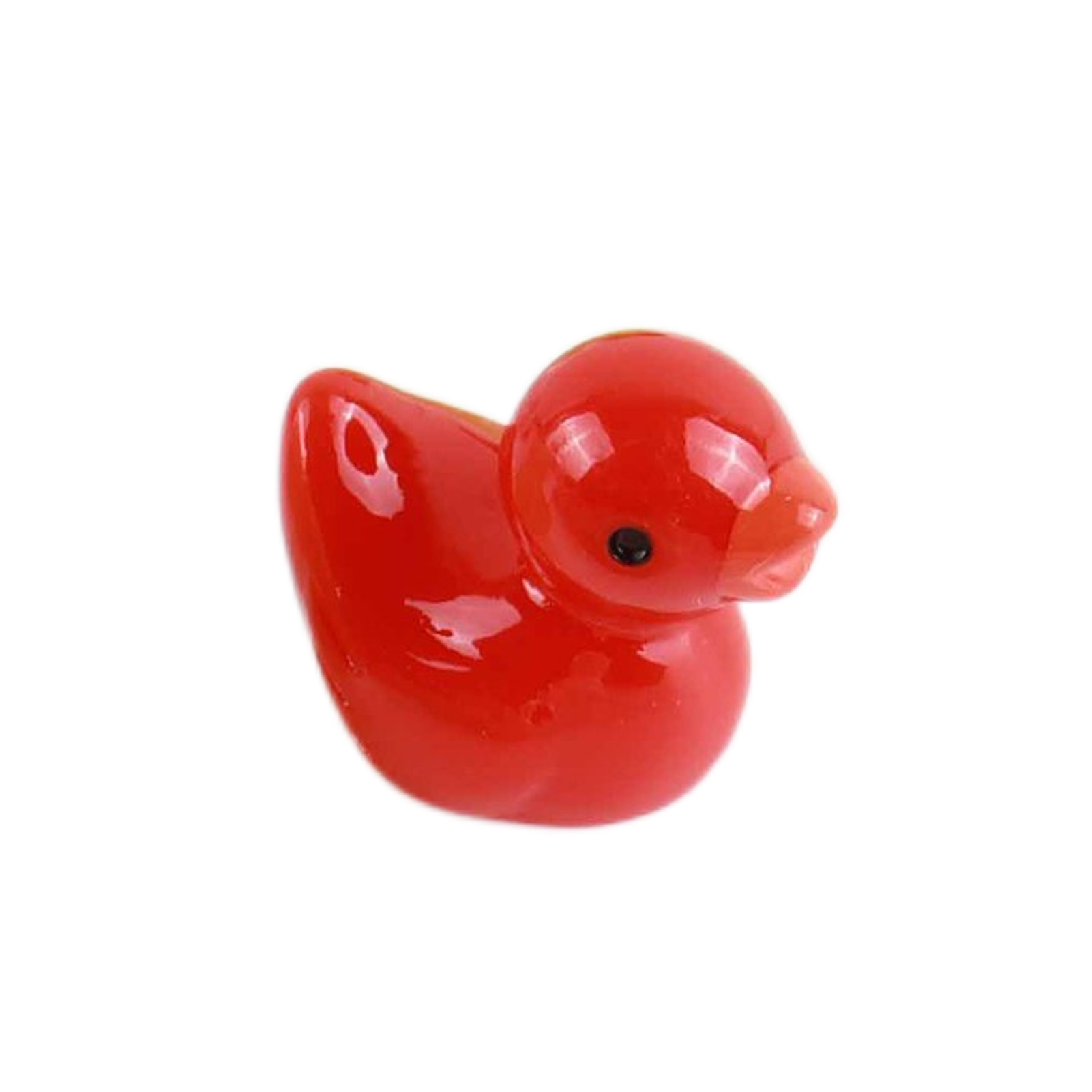 Kinaerty 50Pcs Mini Resin Duck Toy Colorful Small Duck Ornament Tiny ...