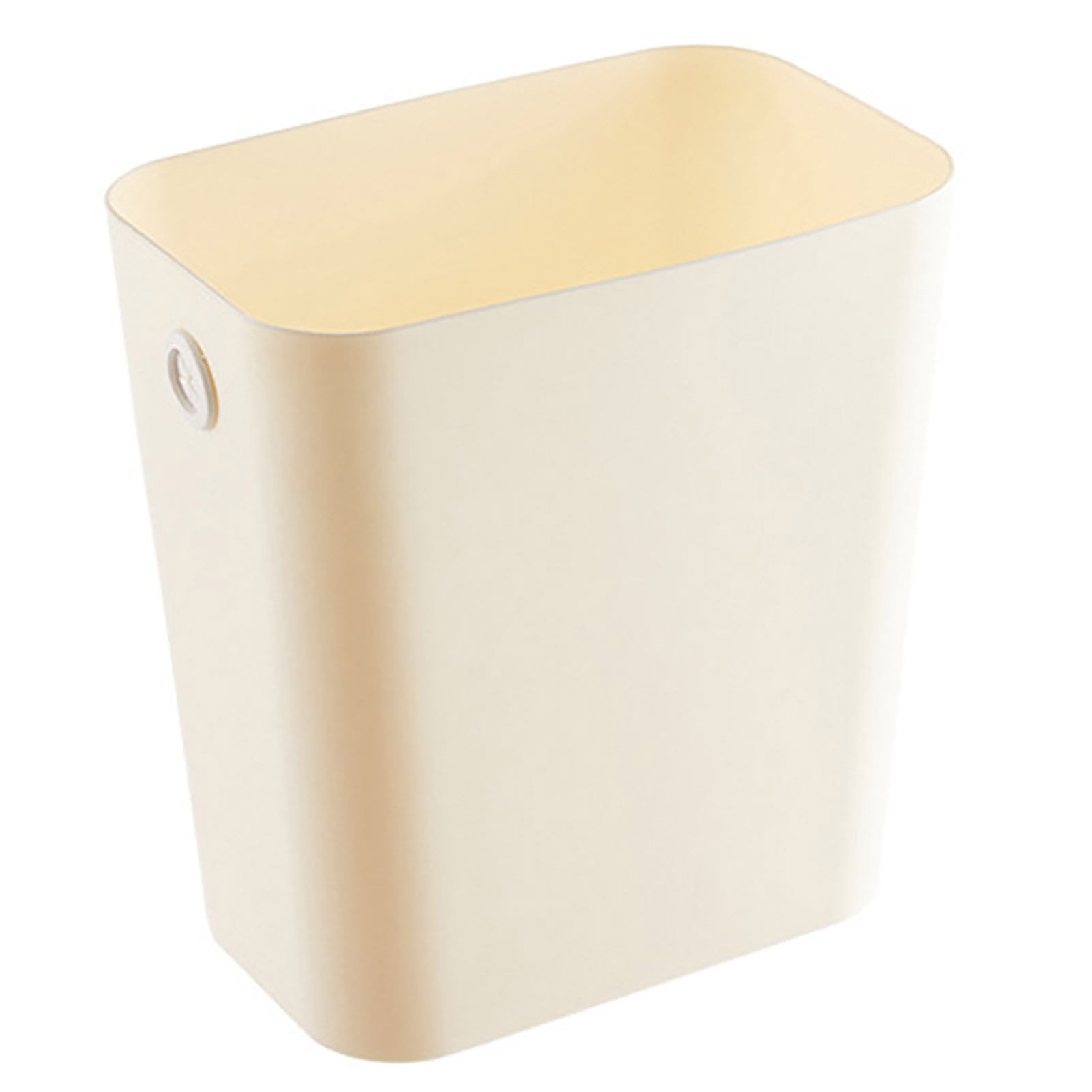 Kinaerty Bathroom Gap Trash Can Uncovered Narrow Plastic Waste Basket ...