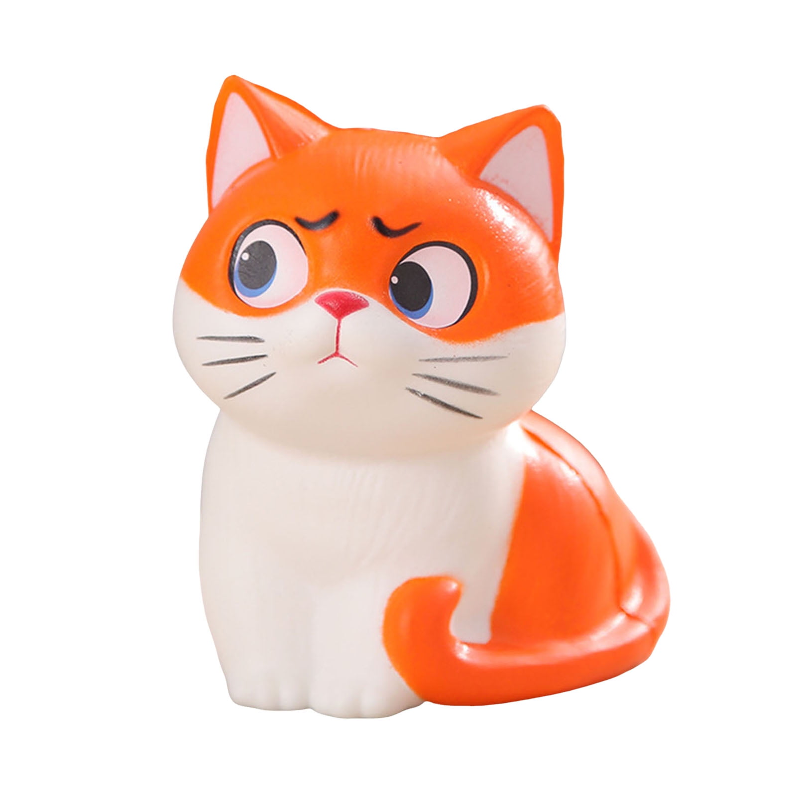 Kinaerty Cartoon Cat Squeeze Toy Slow Rebound Stress Relief Stretch ...