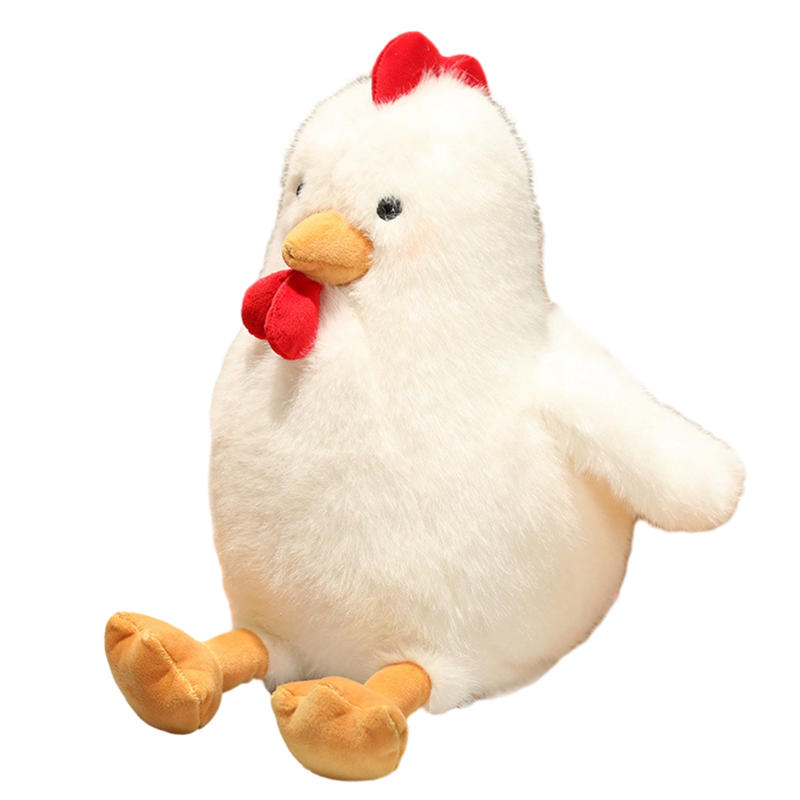 Kinaerty Chicken Plush Toy Soft Cotton Fully Filled Lovely Simulation ...