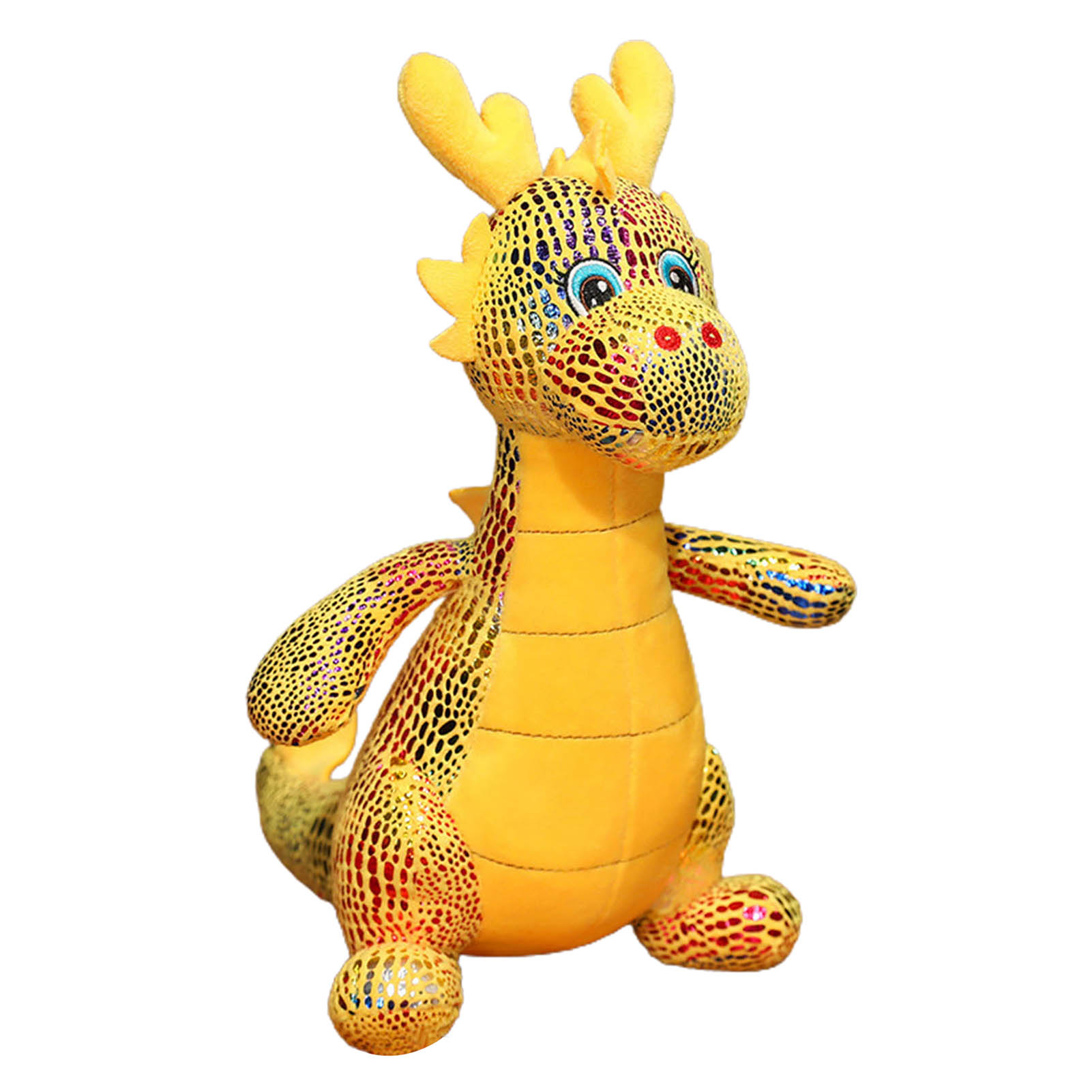 Kinaerty Chinese Zodiac Dragon Plush Doll Year of 2024 Mascot Doll ...