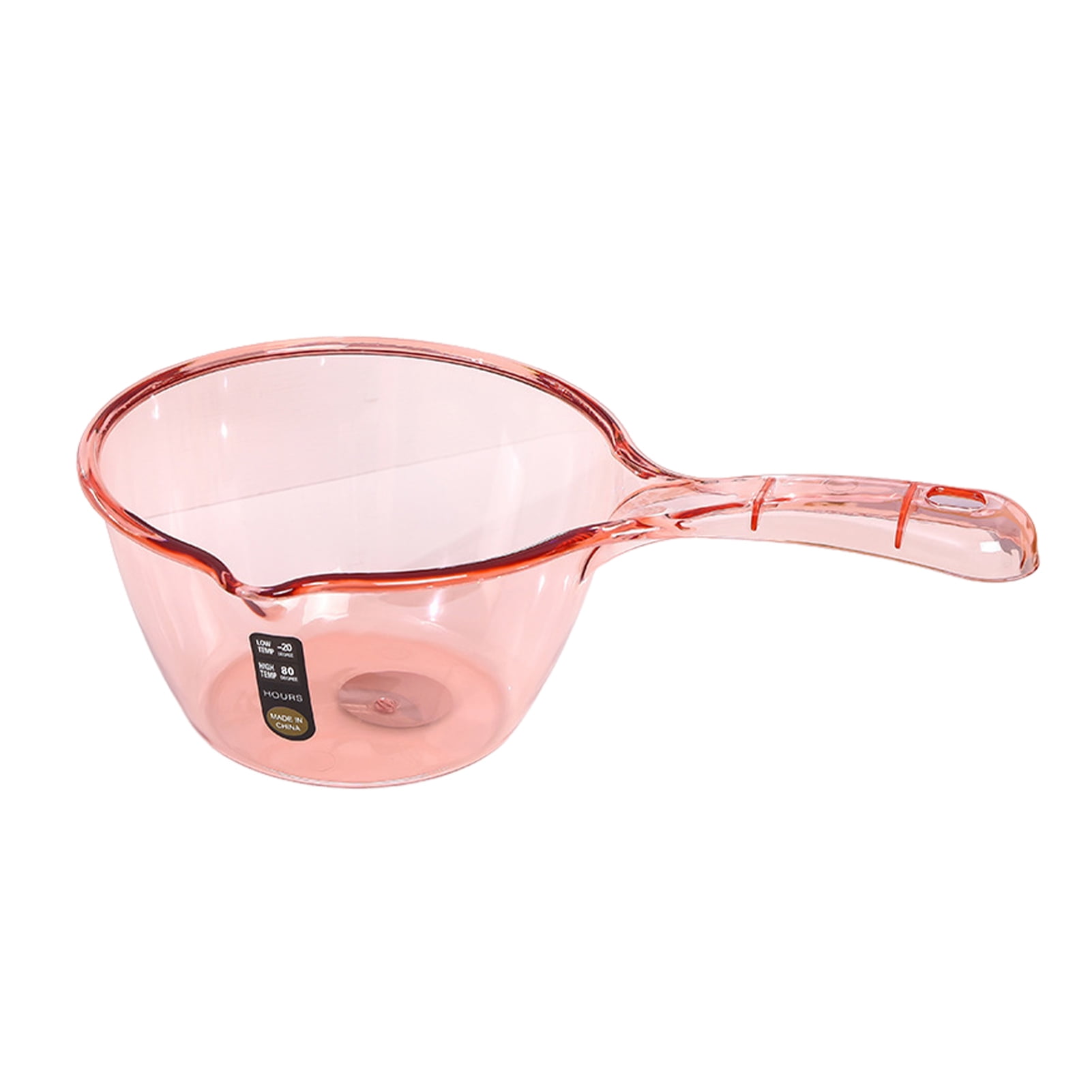 Kinaerty Clear Water Spoon Non-slip Long Handle Water Ladle ...