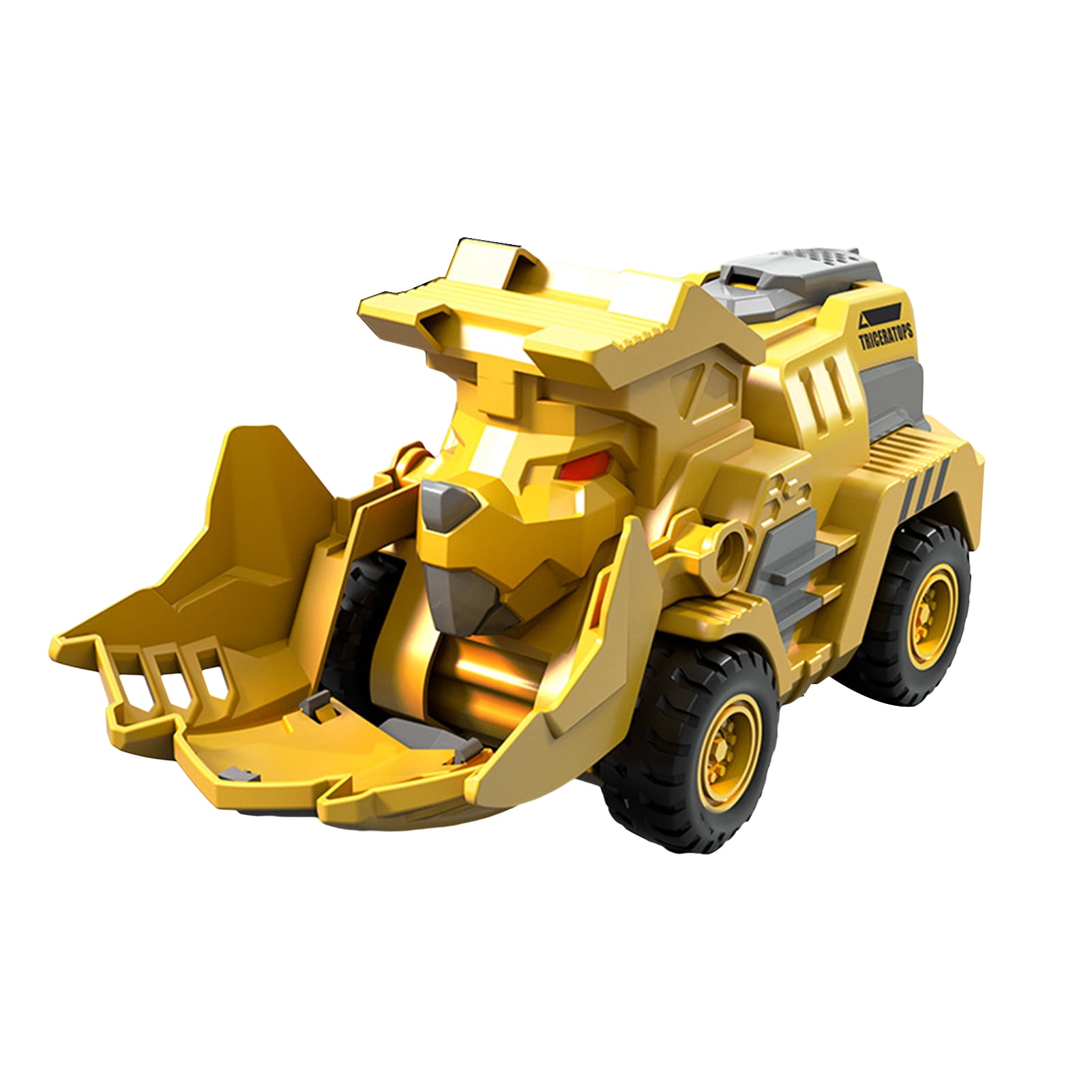 Kinaerty Collision Transform Dinosaur Car Toy Inertial Drive Cool ...