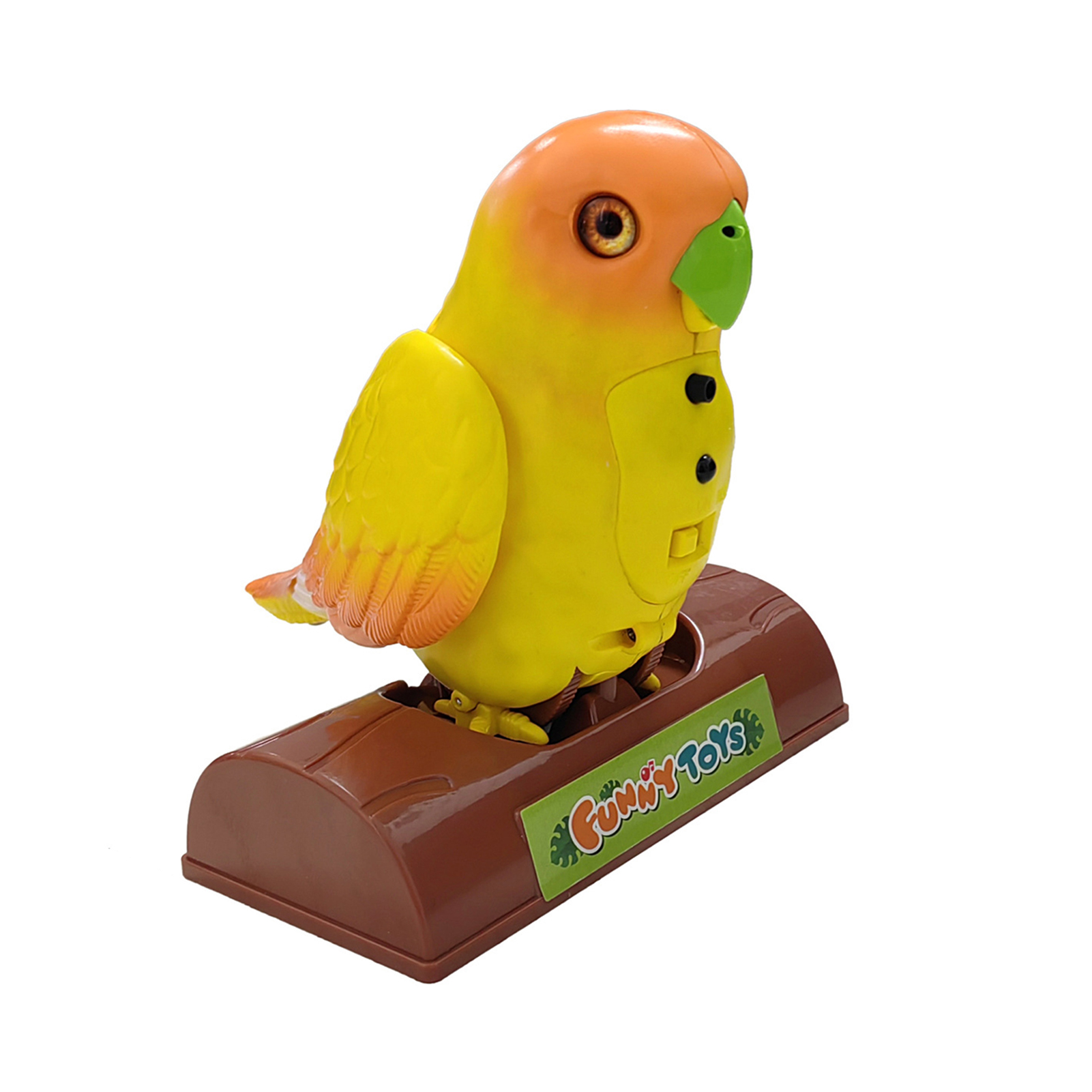 Kinaerty Electric Talking Parrot Toy Sound Record Repeat What You Say ...