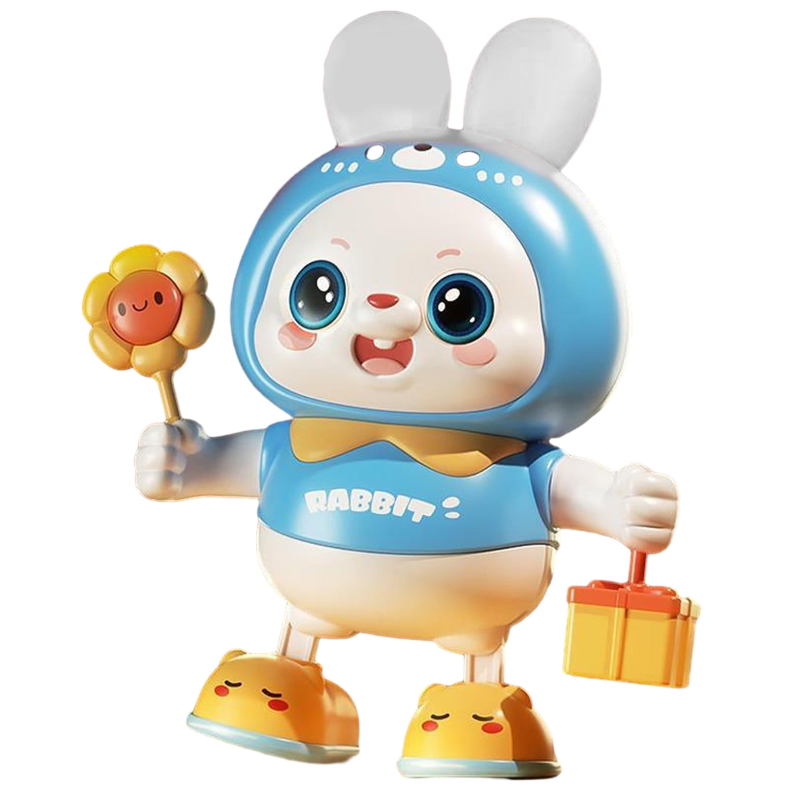 Kinaerty Electronic Dancing Rabbit Toy with Light Adorable Appearance ...