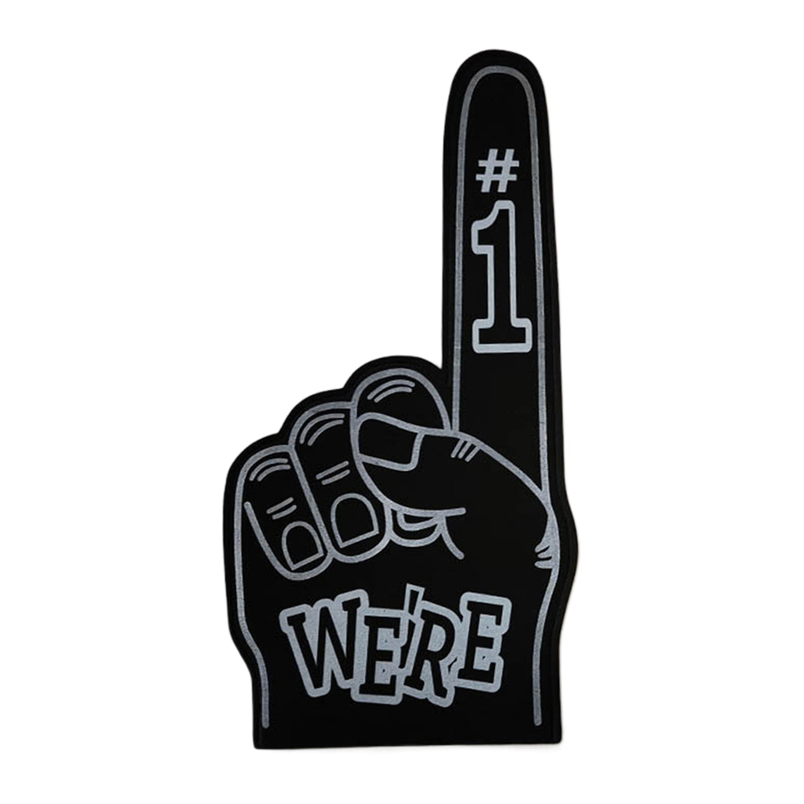 Kinaerty Giant Foam Finger We're Number 1 EVA Foam Hand Sports Events ...