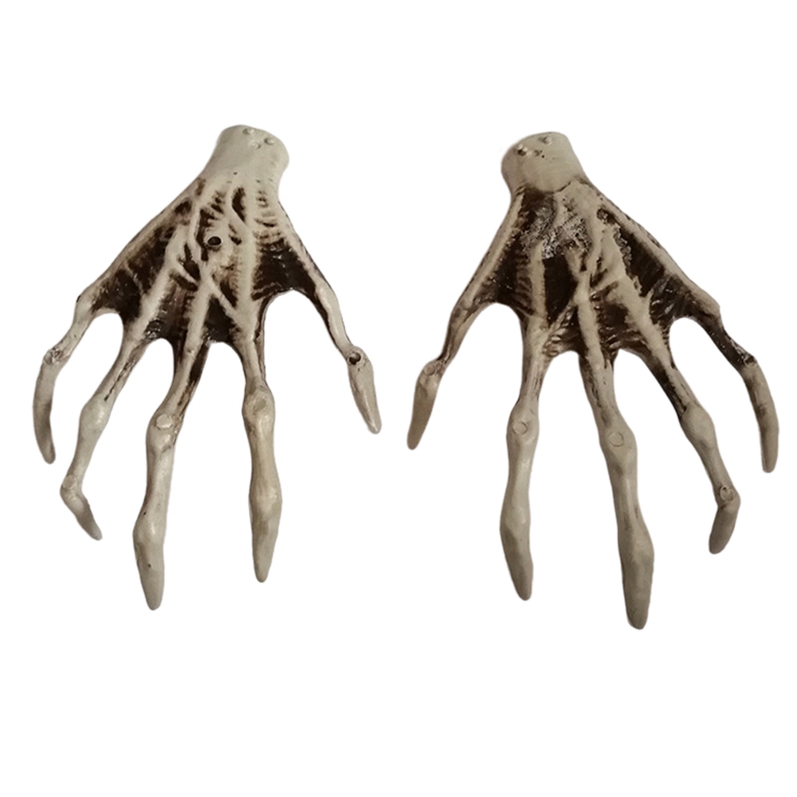 Kinaerty Halloween Skeleton Hands Realistic Plastic Skeleton Human ...
