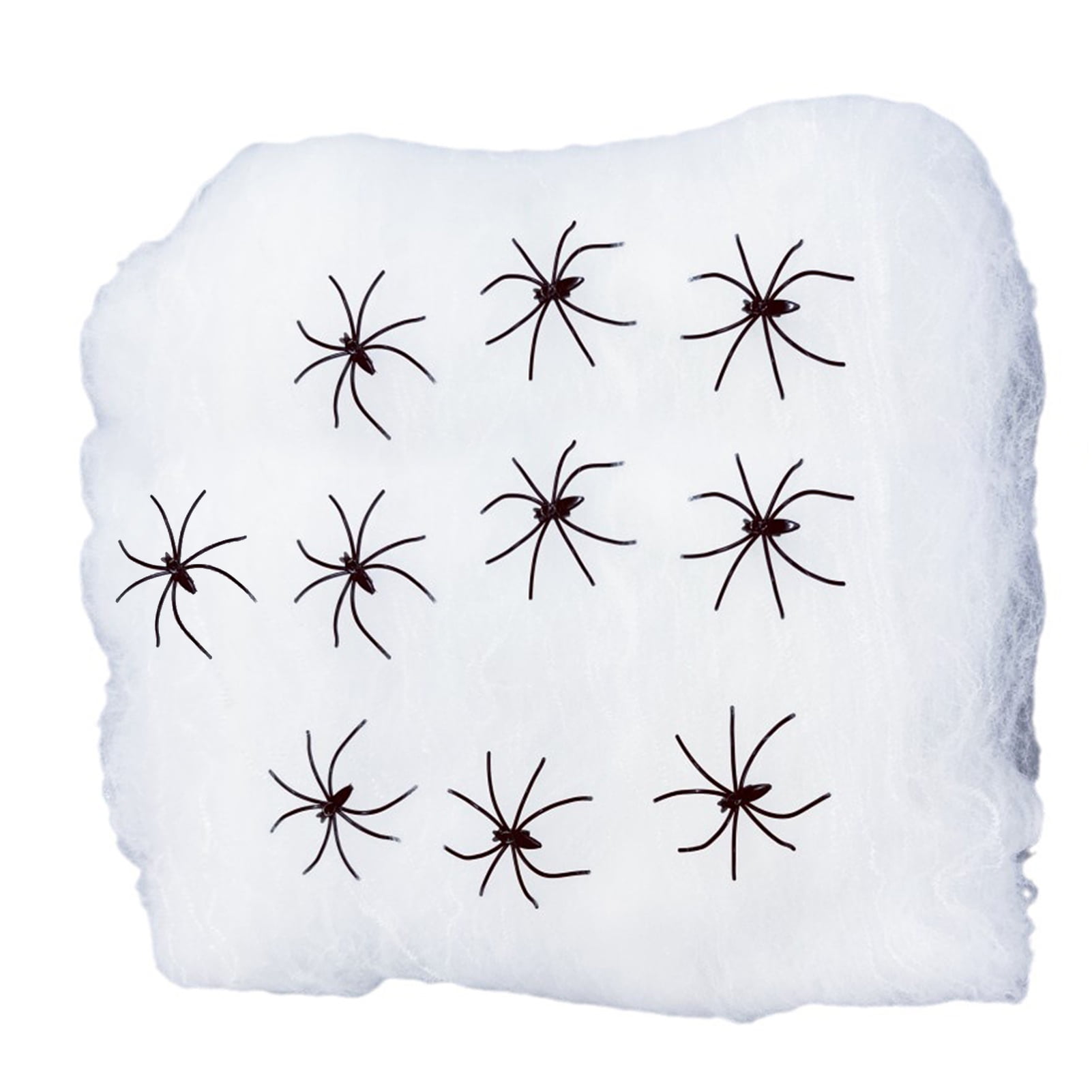 Kinaerty Halloween Spider Web Decorations Realistic Simulated Cobwebs ...