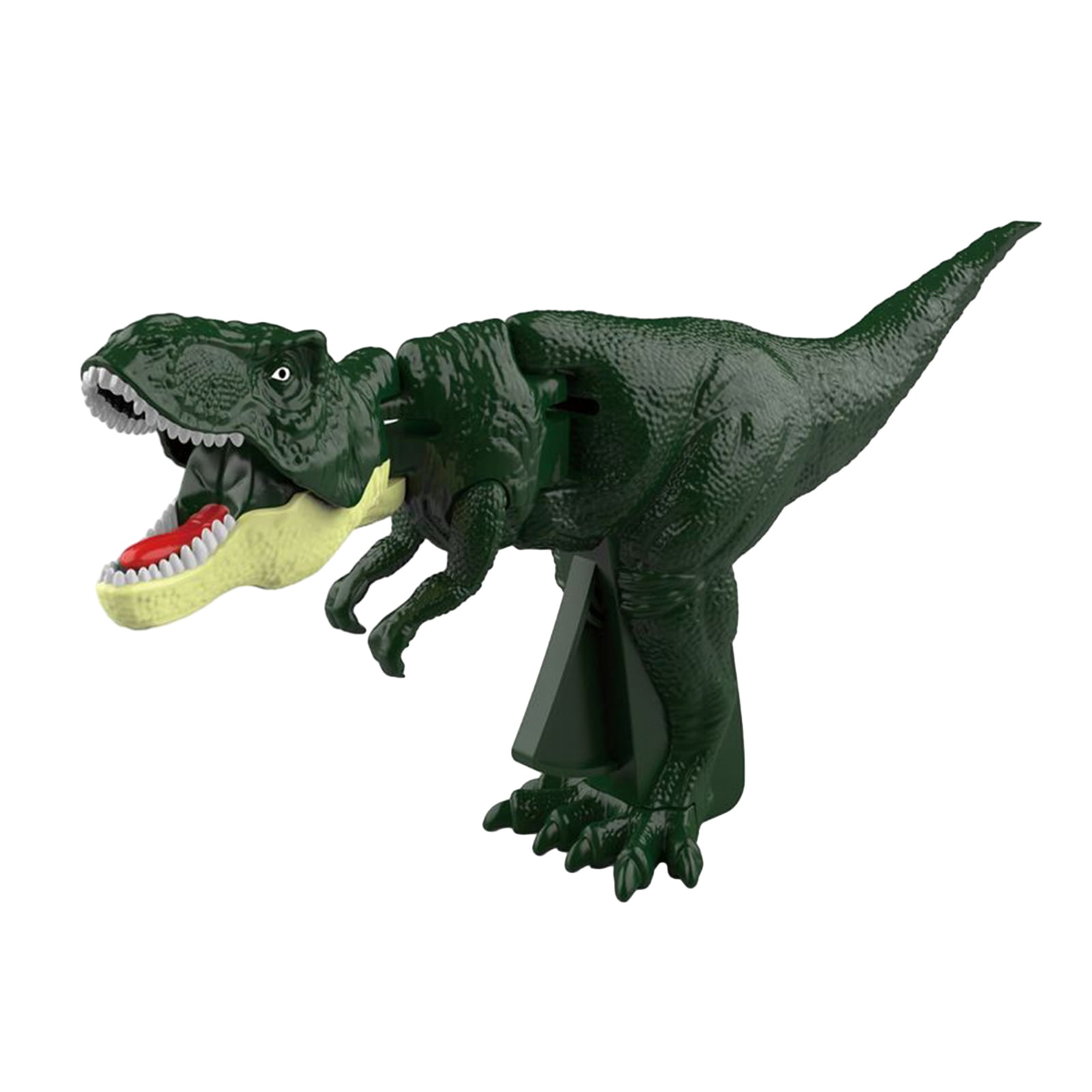 Kinaerty Kids Press Dinosaur Toy Vibrating Bite Mouth Swing Movable ...