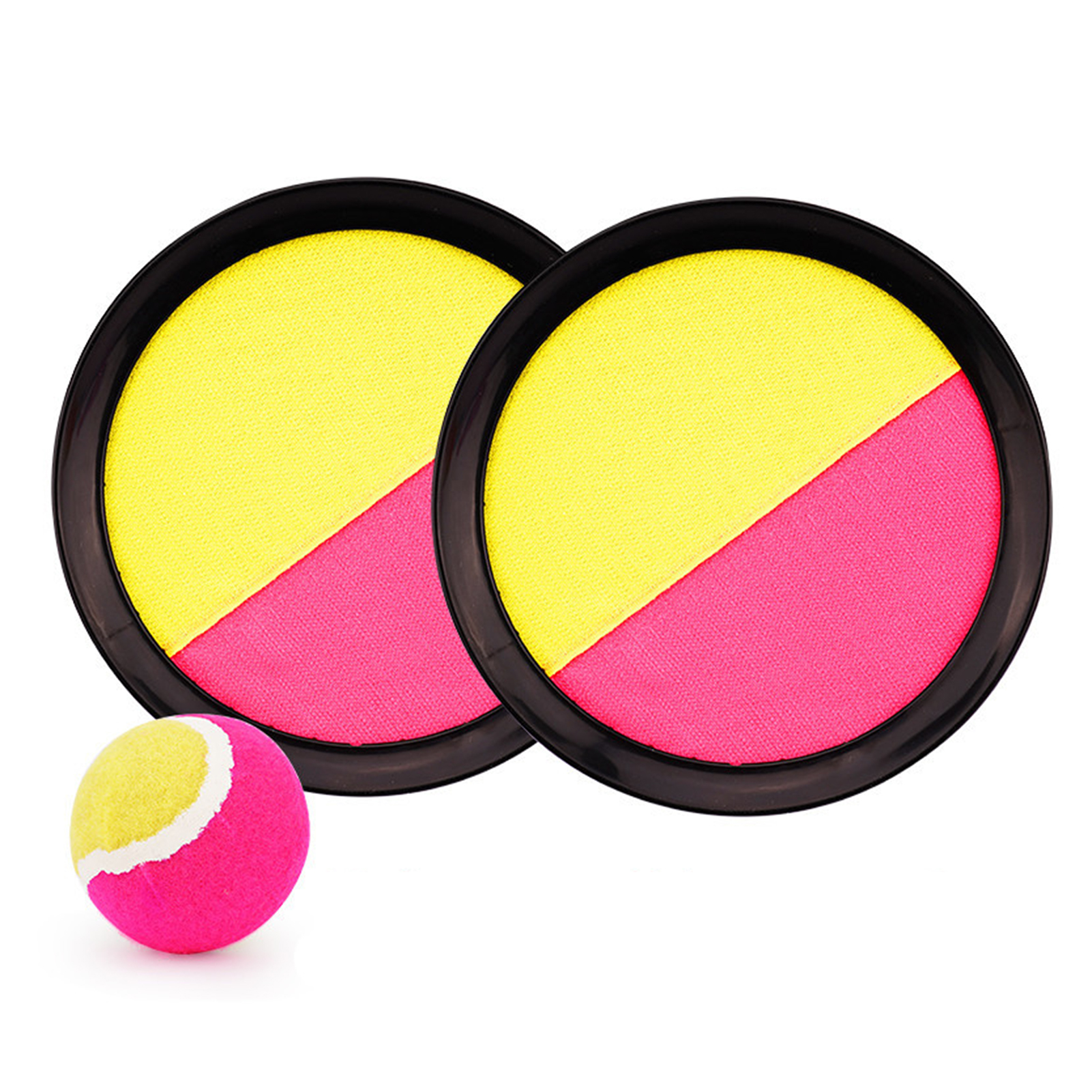 Kinaerty Kids Toss Catch Ball Toy with Adjustable Band Paddle Indoor ...