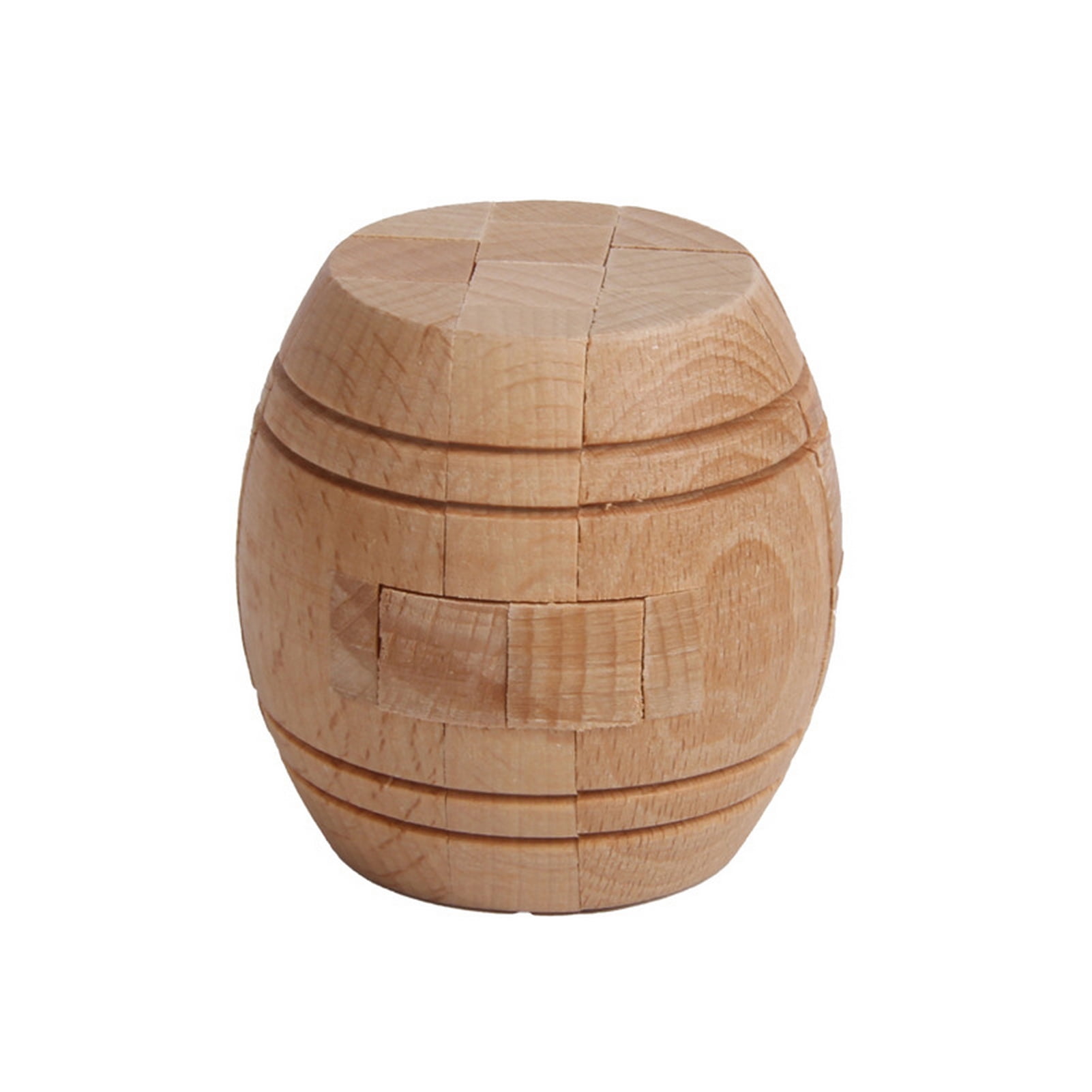 Kinaerty Kids Wooden Puzzle Toy Luban Kong Ming Lock Logical Thinking ...