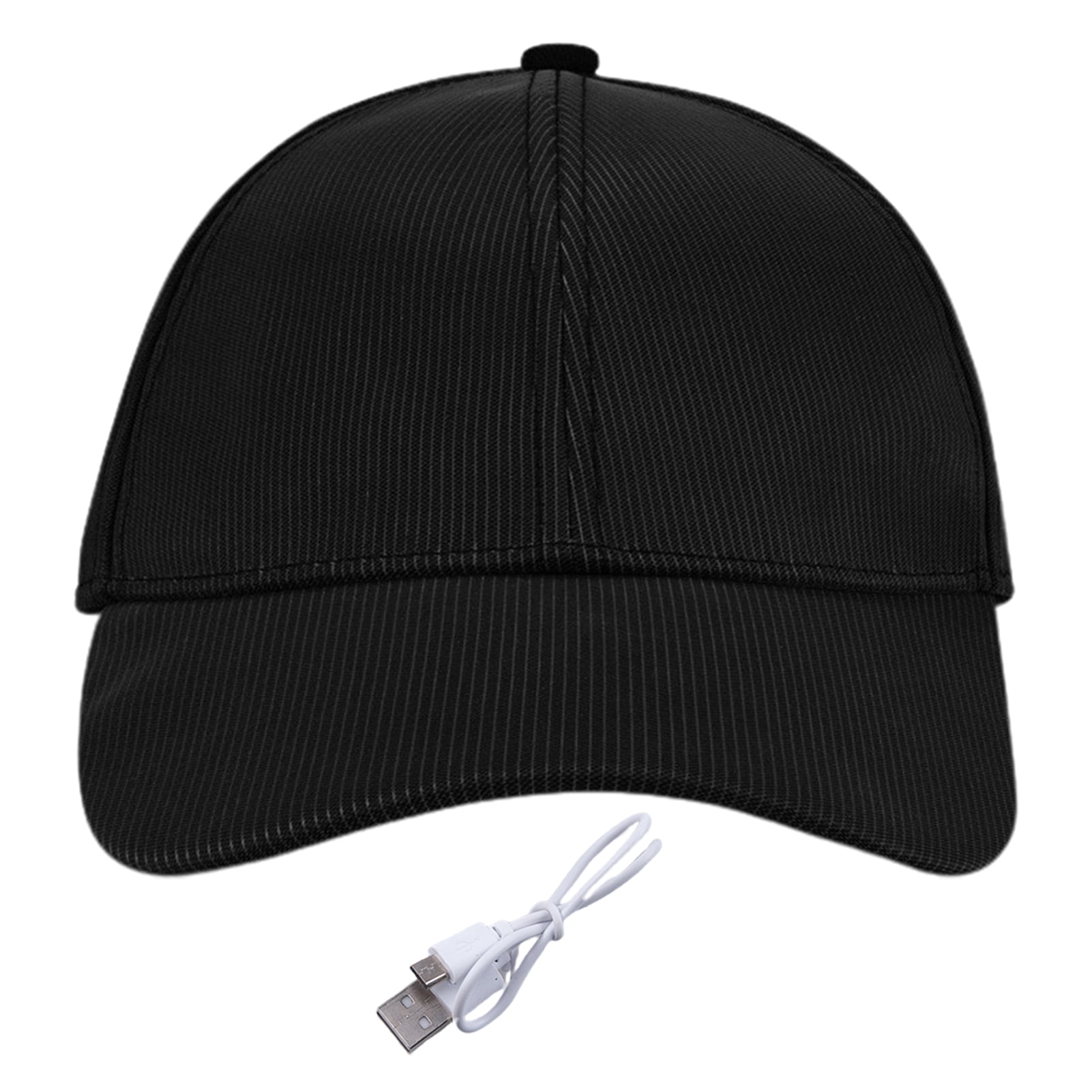 Kinaerty LED Hat Light Up Baseball Cap Flash Glow Hat USB Rechargeable ...