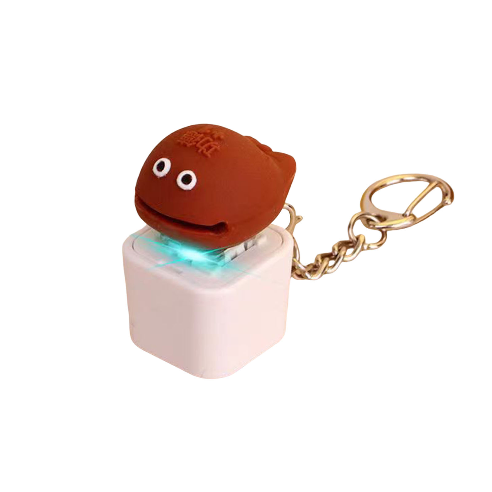 Kinaerty Mechanical Keyboard Keycap Fidget Toy with Sound Light Stress ...