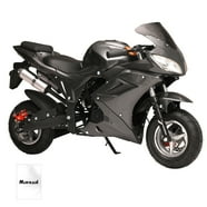 MotoTec 49cc Gas Powered Mini Motorcycle GT Red for Kids and Youth ...