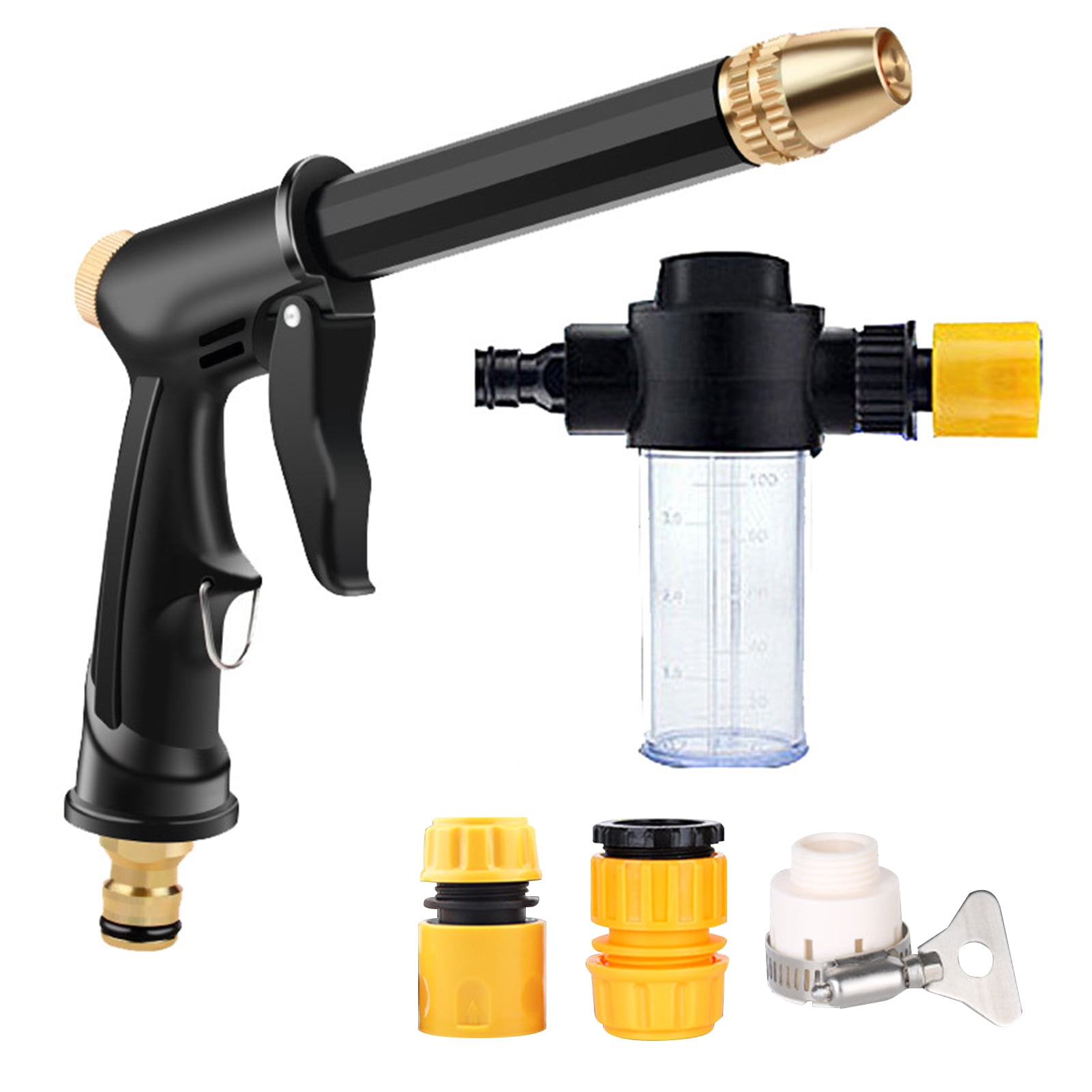 Kinaerty Multi-function High Pressure Hose Nozzle Car Washing Nozzle ...