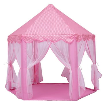 Honeyjoy Kids Play Tent Large Playhouse with Padded Mat 2 Breathable ...